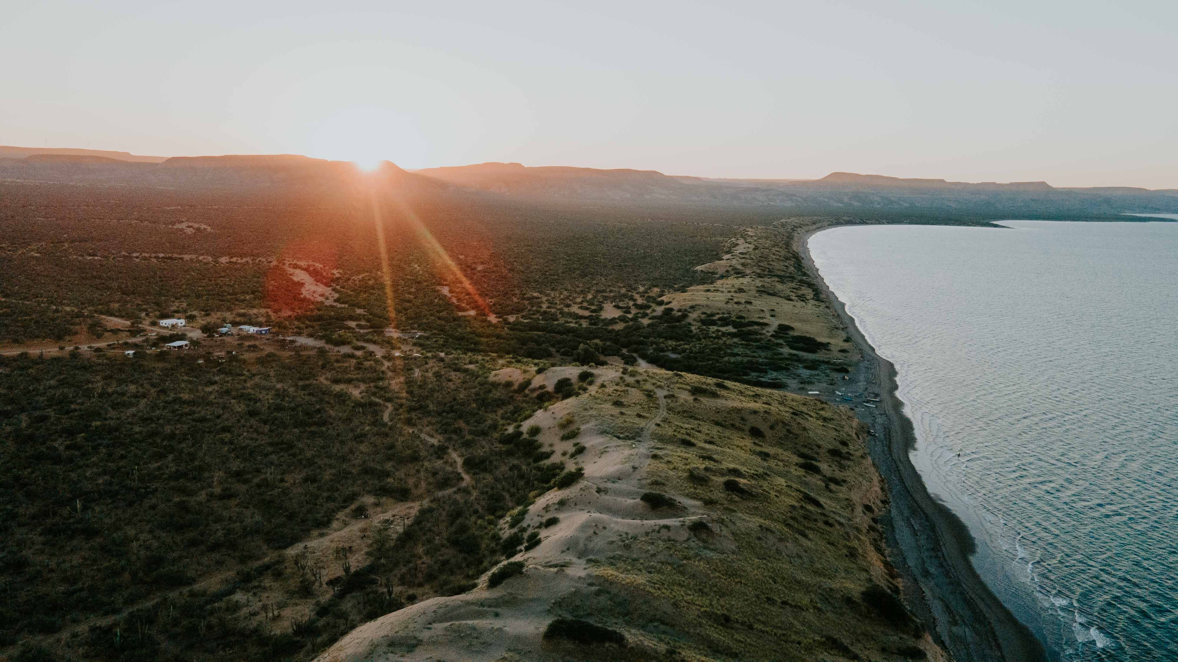 Colorful Cliffside Village · Free Stock Photo