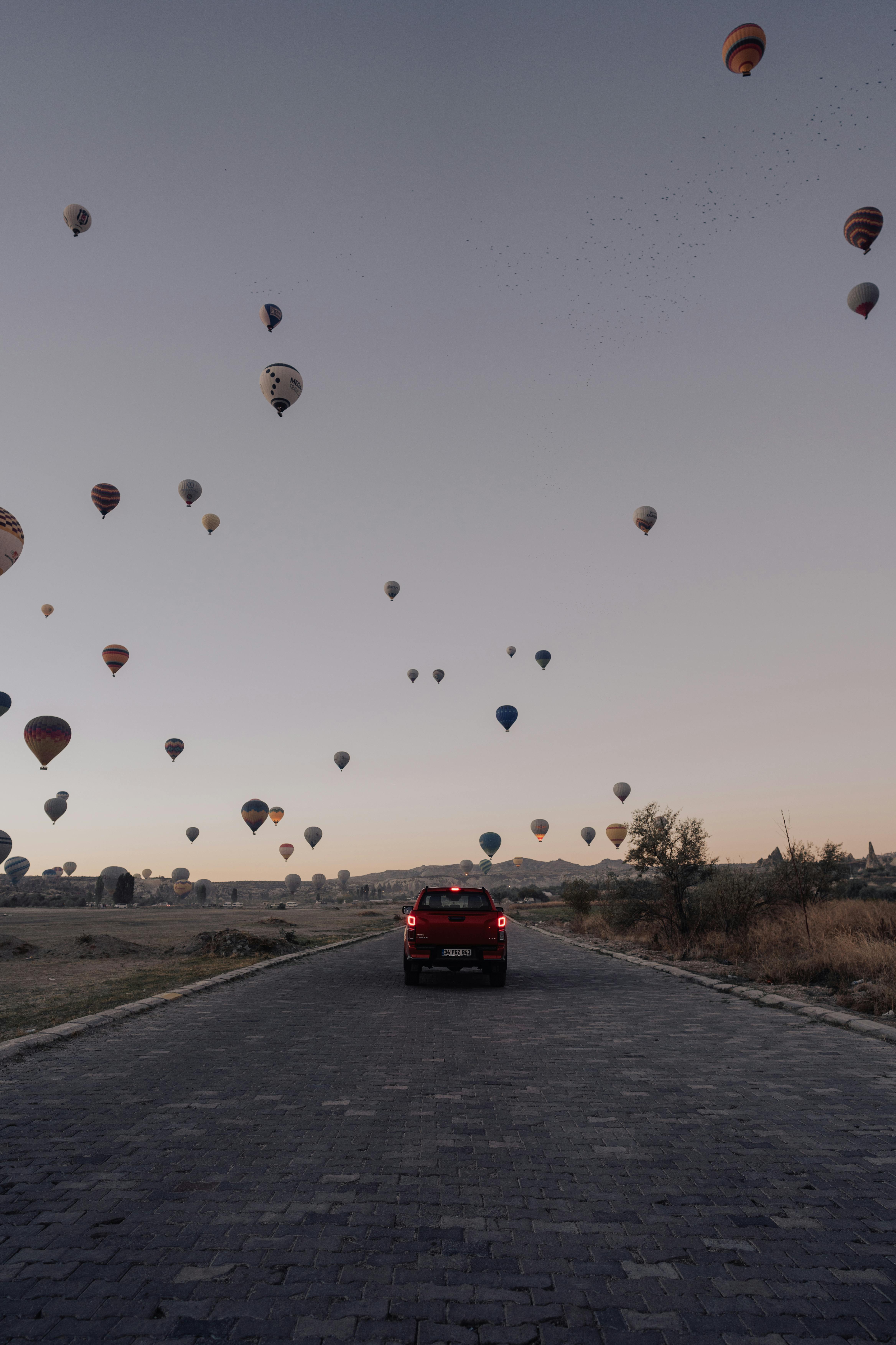 People Taking off in a Hot-Air Balloon over Cappadocia, Turkey · Free ...