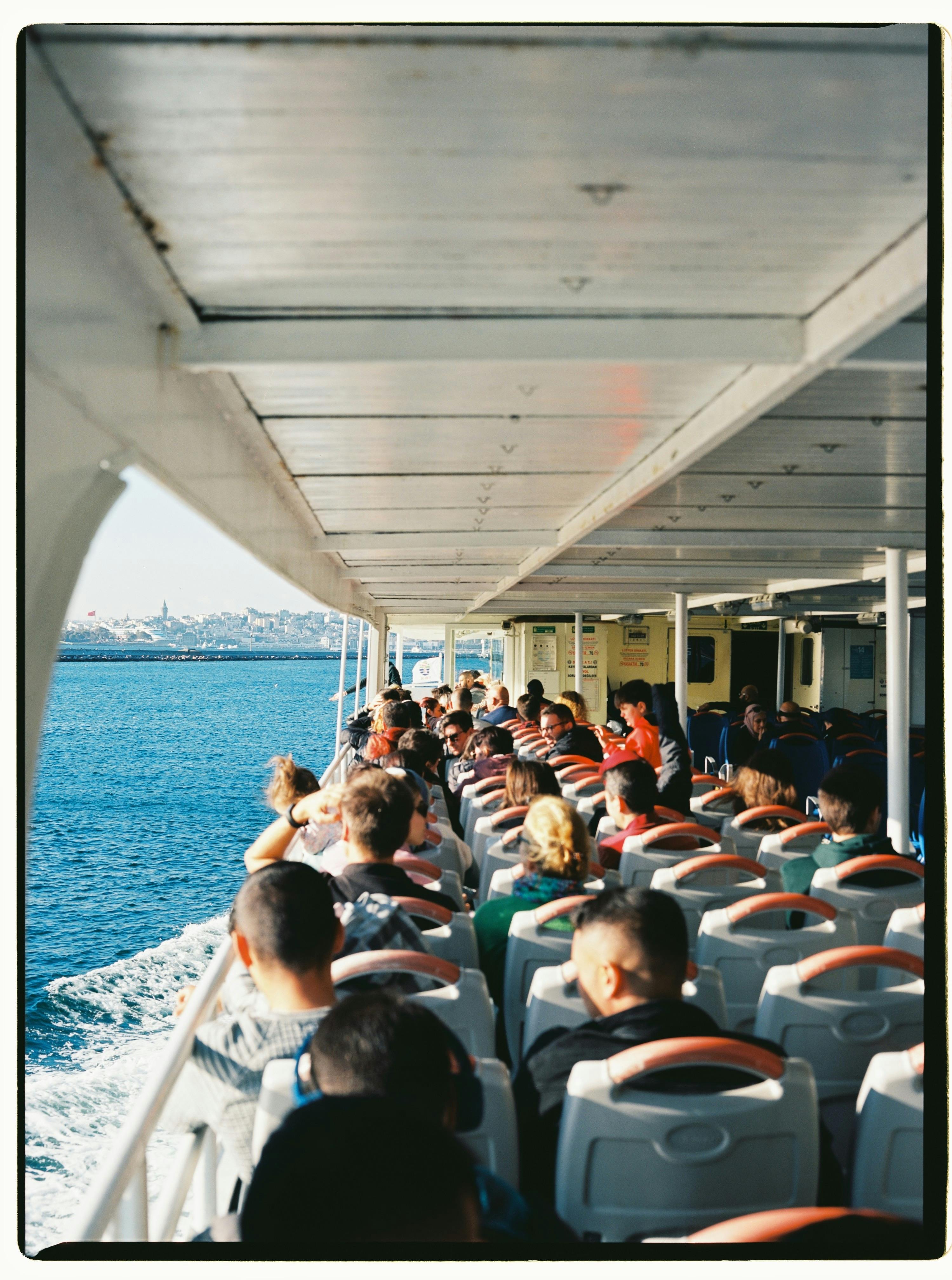 Passengers on a Ferry Boat · Free Stock Photo