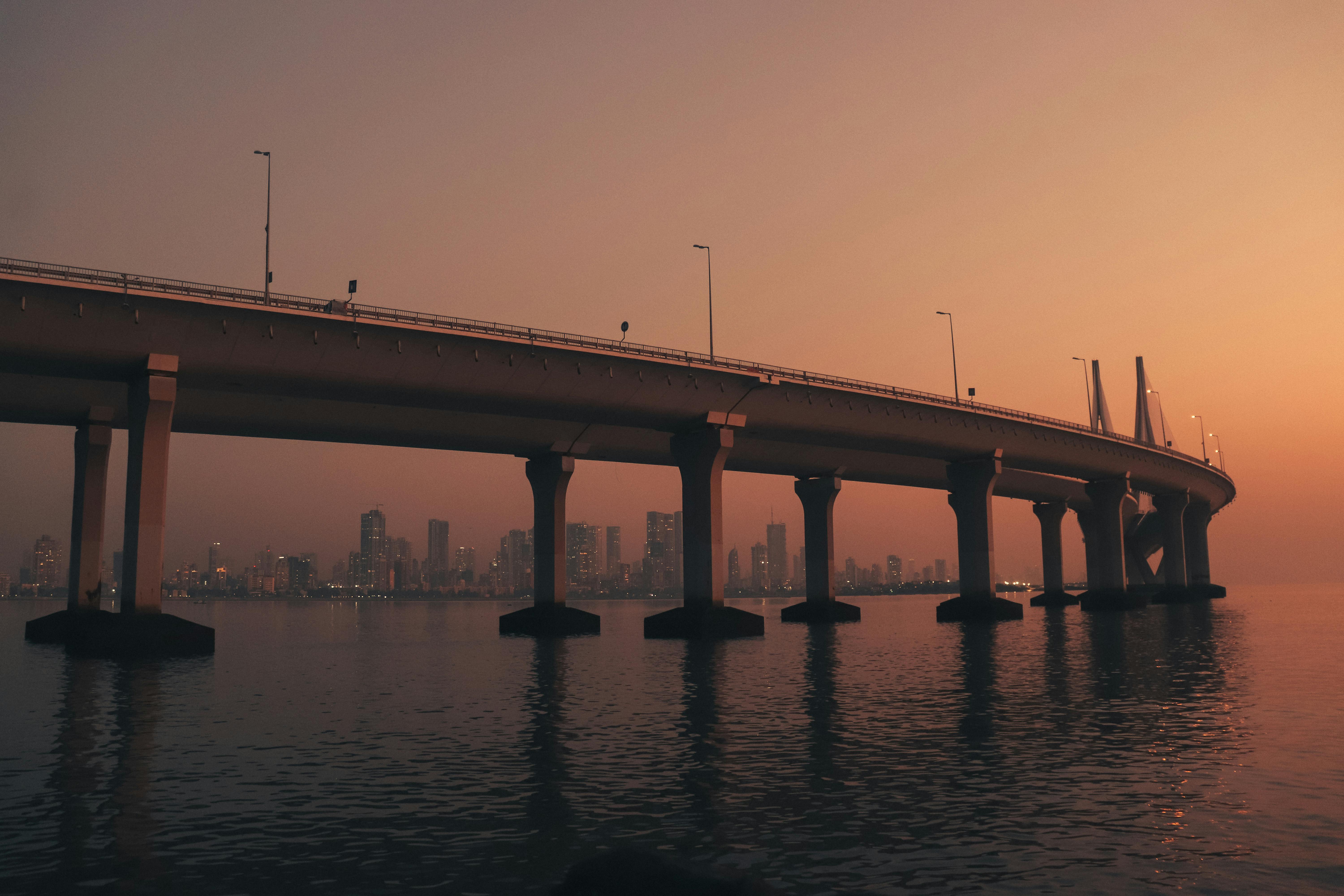 Bridge Over The Sea · Free Stock Photo