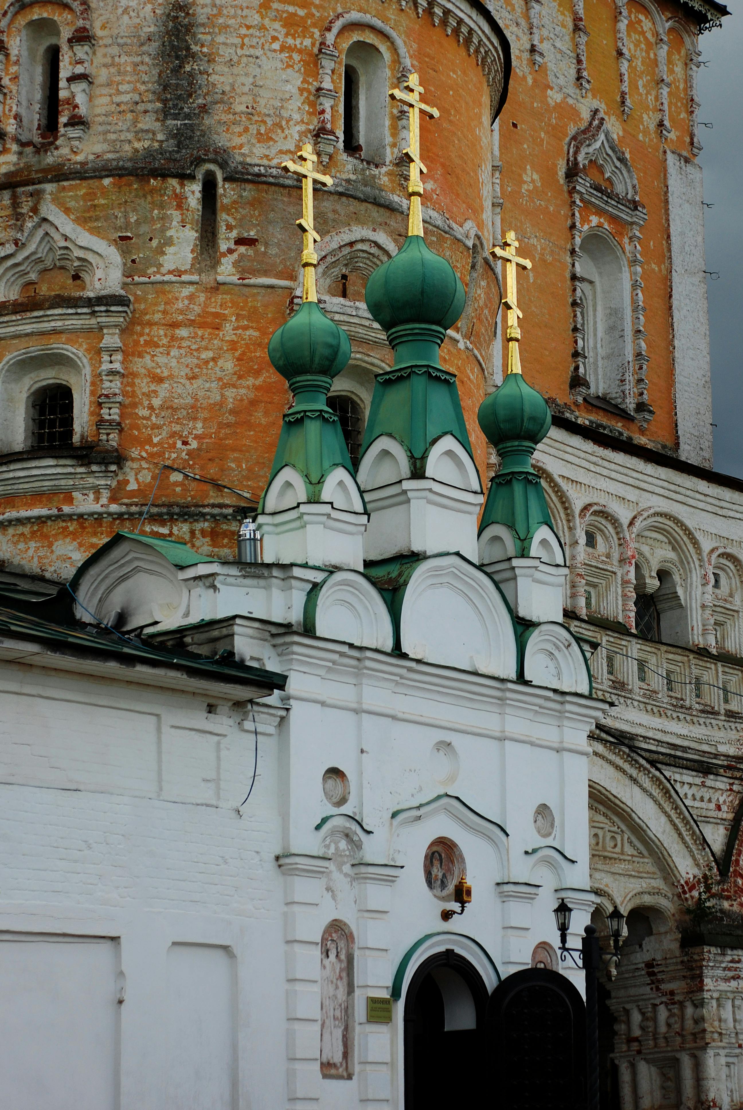 Domes of the St Boris and Gleb Monastery in Oblast Russia · Free Stock ...