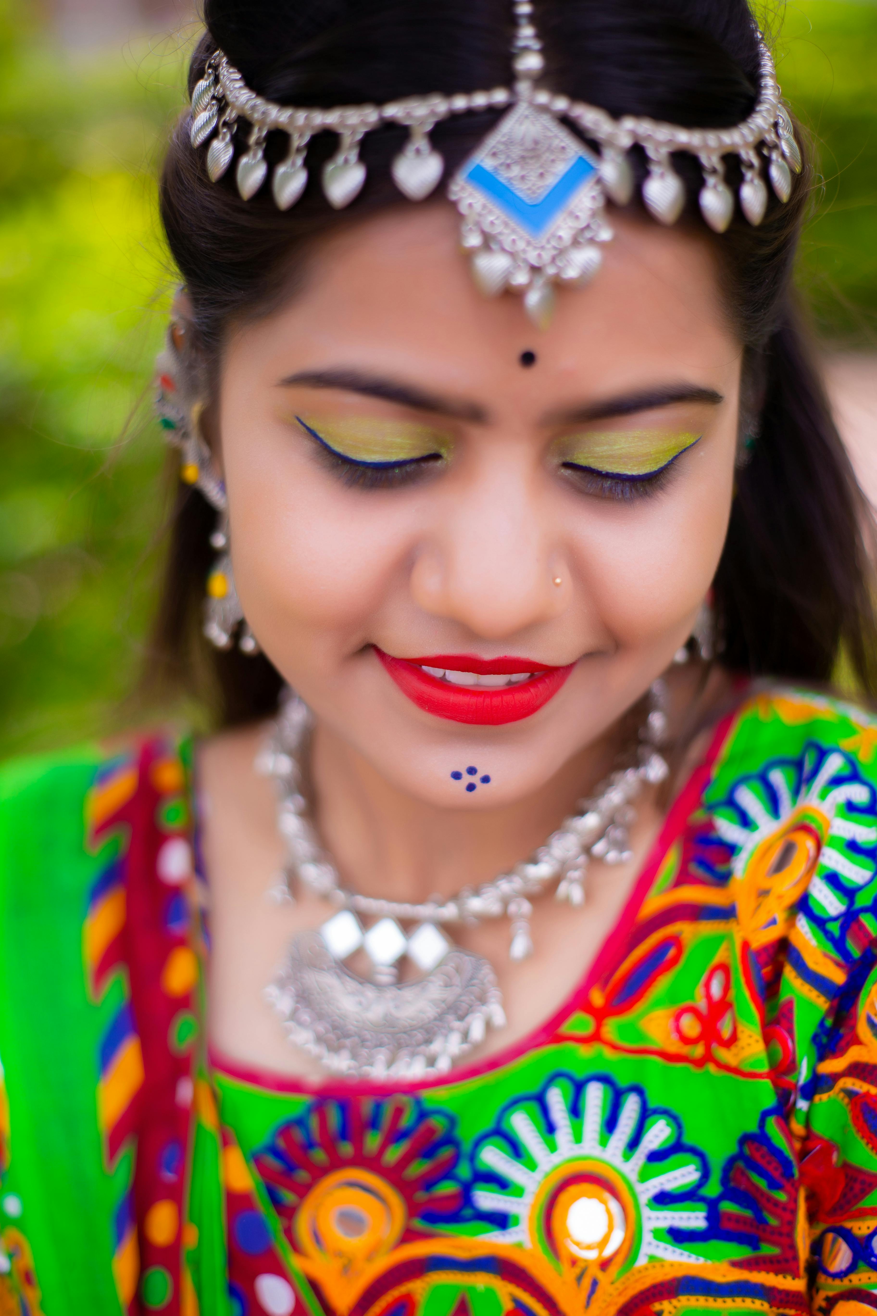 Man in Indian Colourful Traditional Headdress and Breastplate of ...