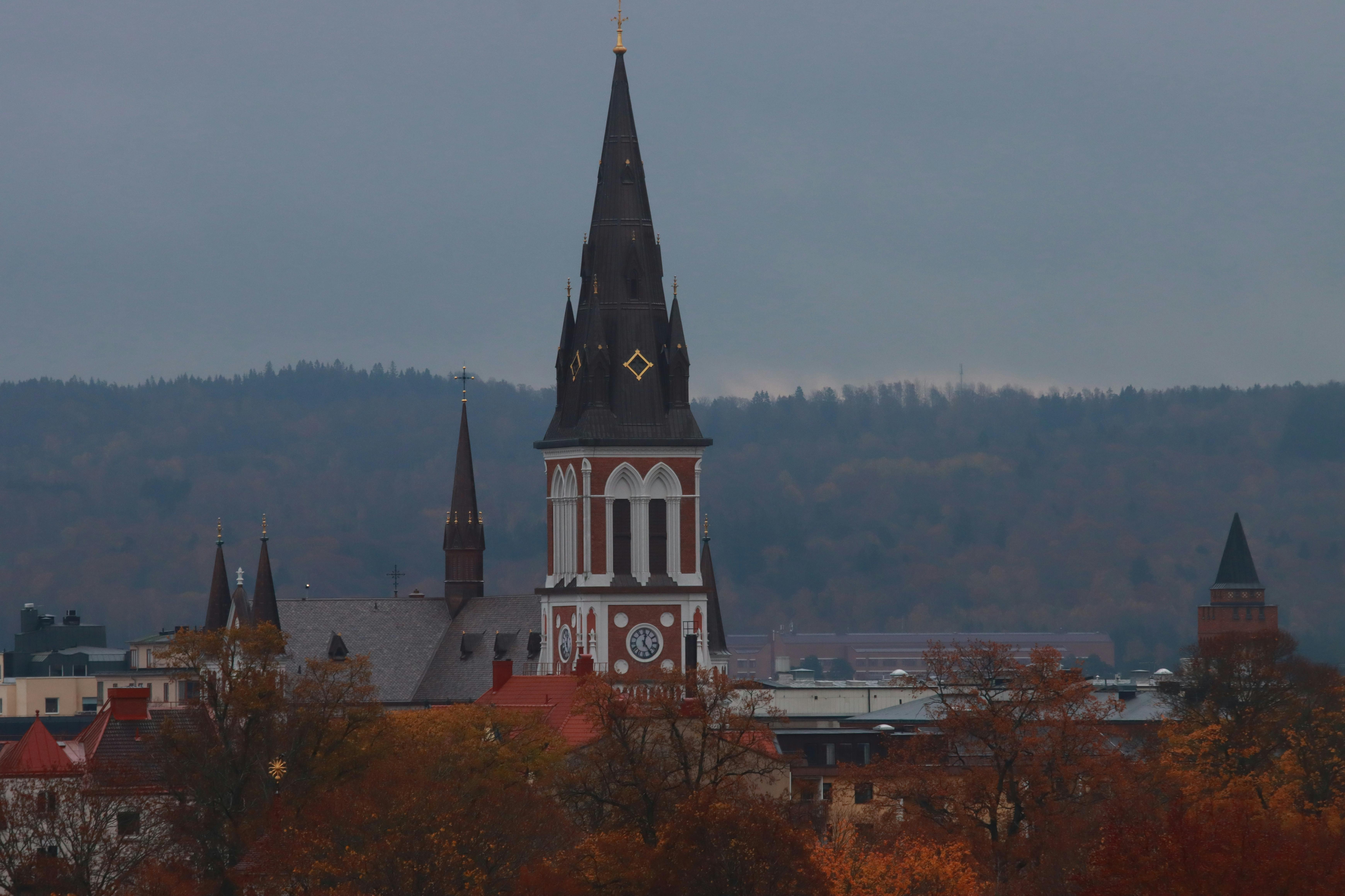Tower of Sofia Church, Jonkoping, Sweden · Free Stock Photo