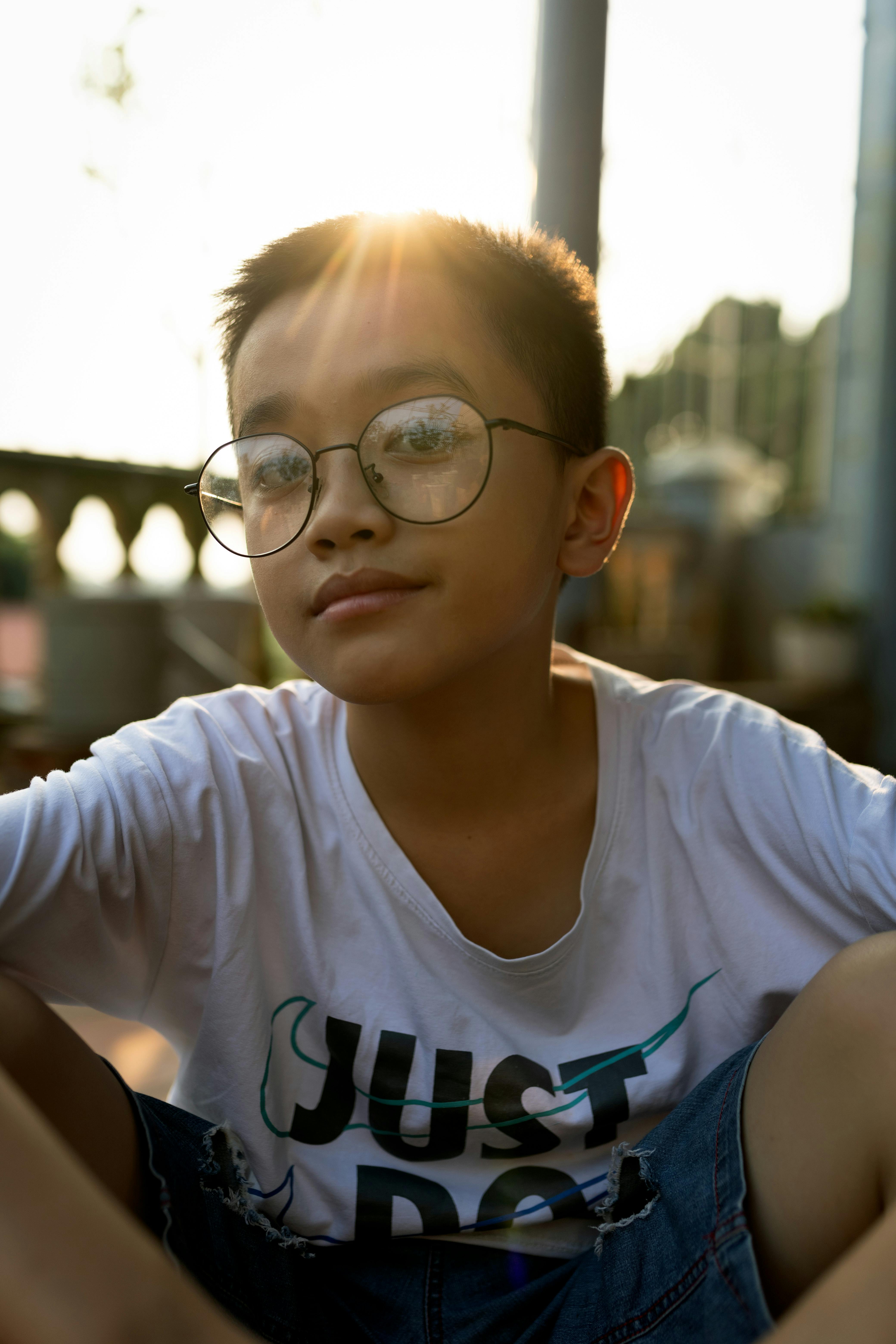 A Kid With Eyeglasses · Free Stock Photo