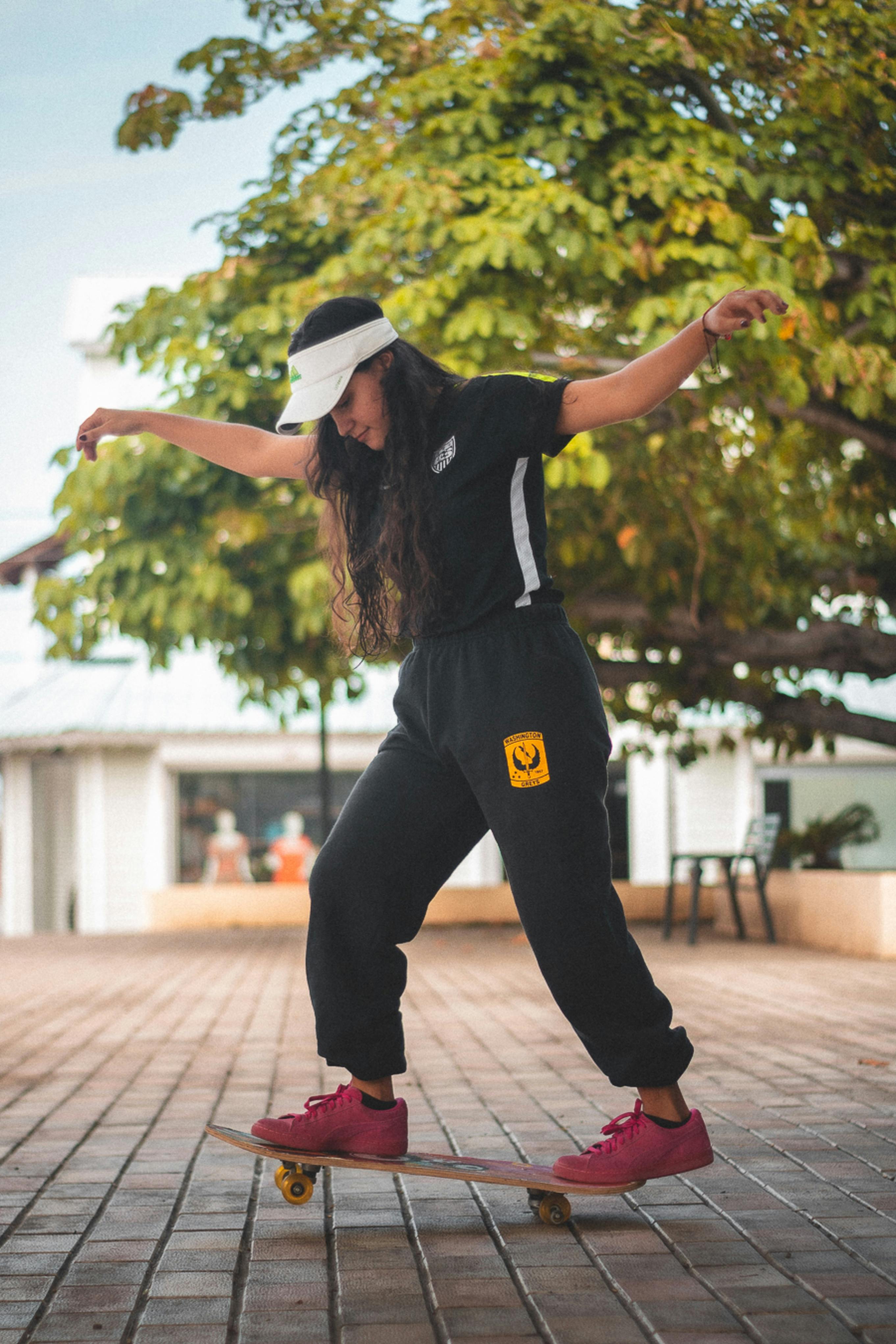 A Person Riding Skateboard · Free Stock Photo