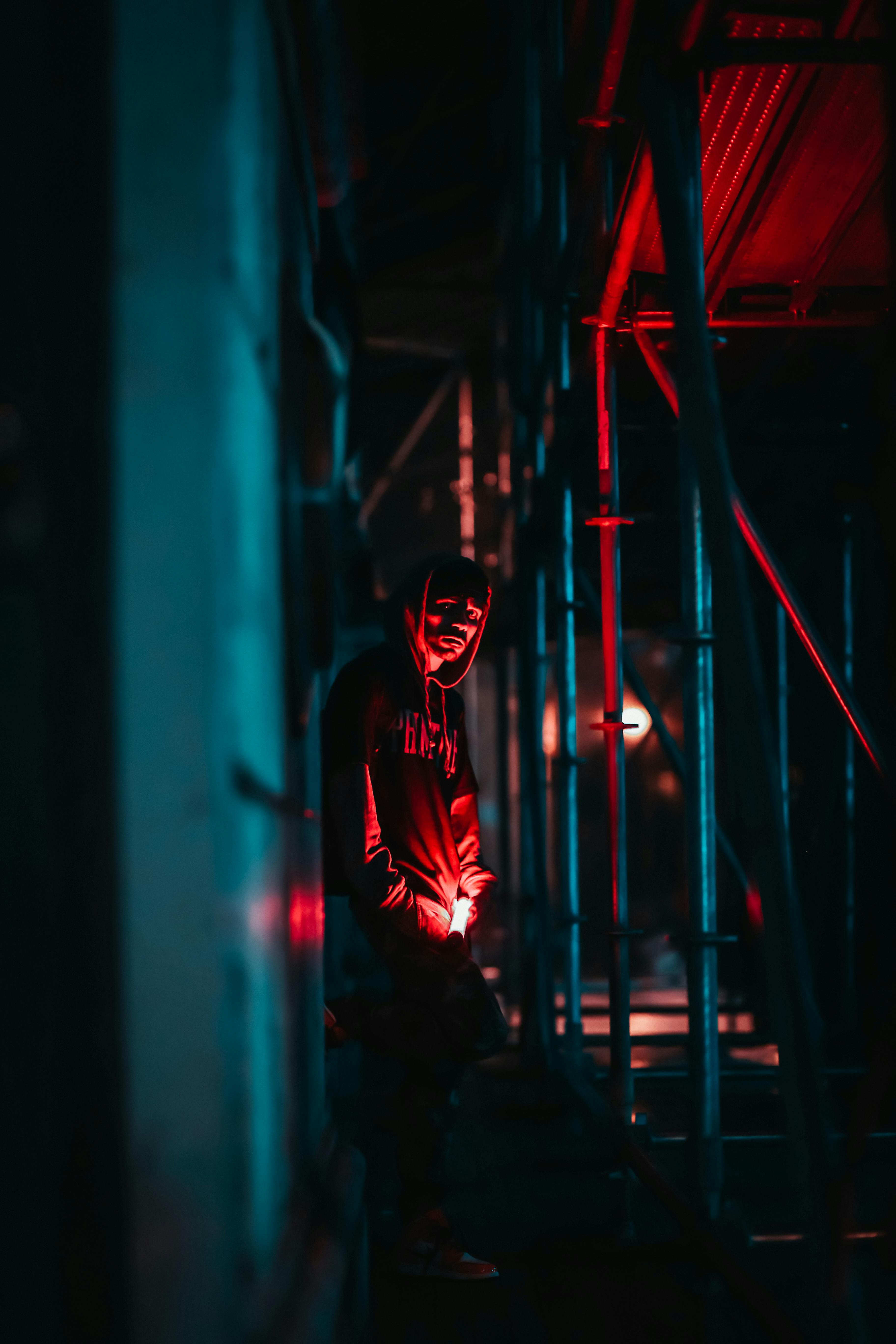 Scaffolding At Night Photos, Download The BEST Free Scaffolding At ...