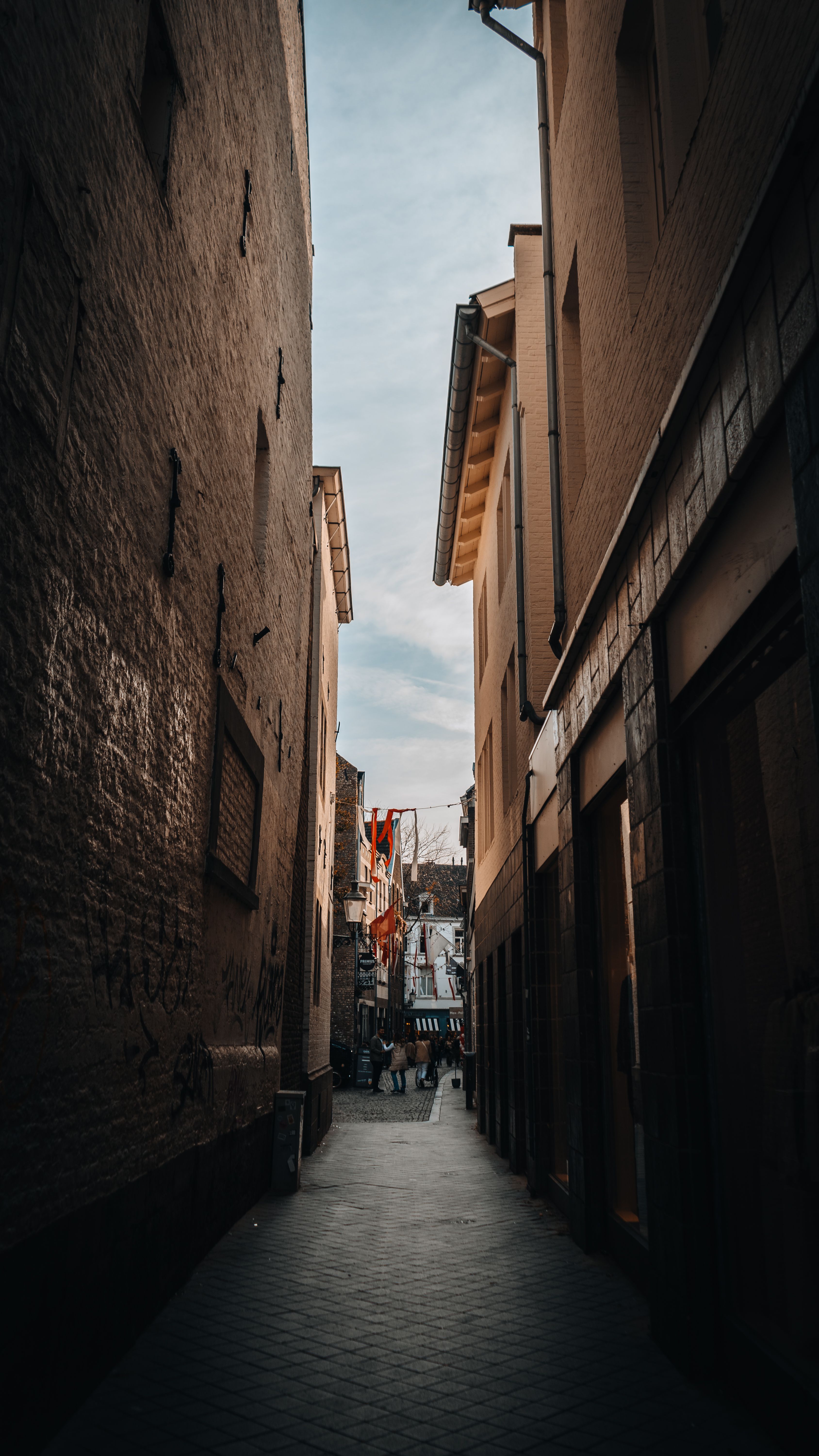 Mexican Flag over Restaurant in Alley in Amsterdam, Netherlands · Free ...