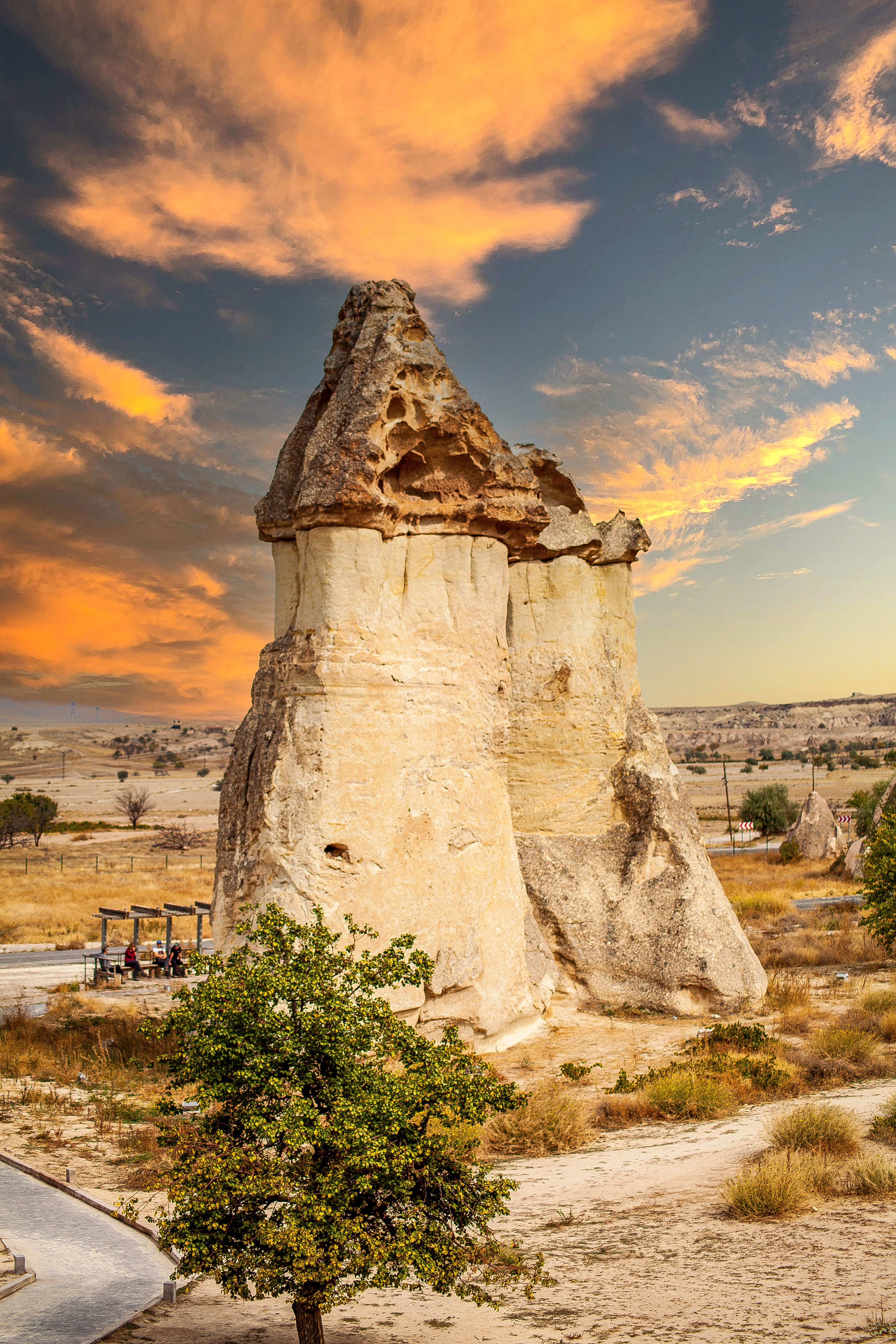 Rock Formation in Monks Valley, Cappadocia, Turkey · Free Stock Photo