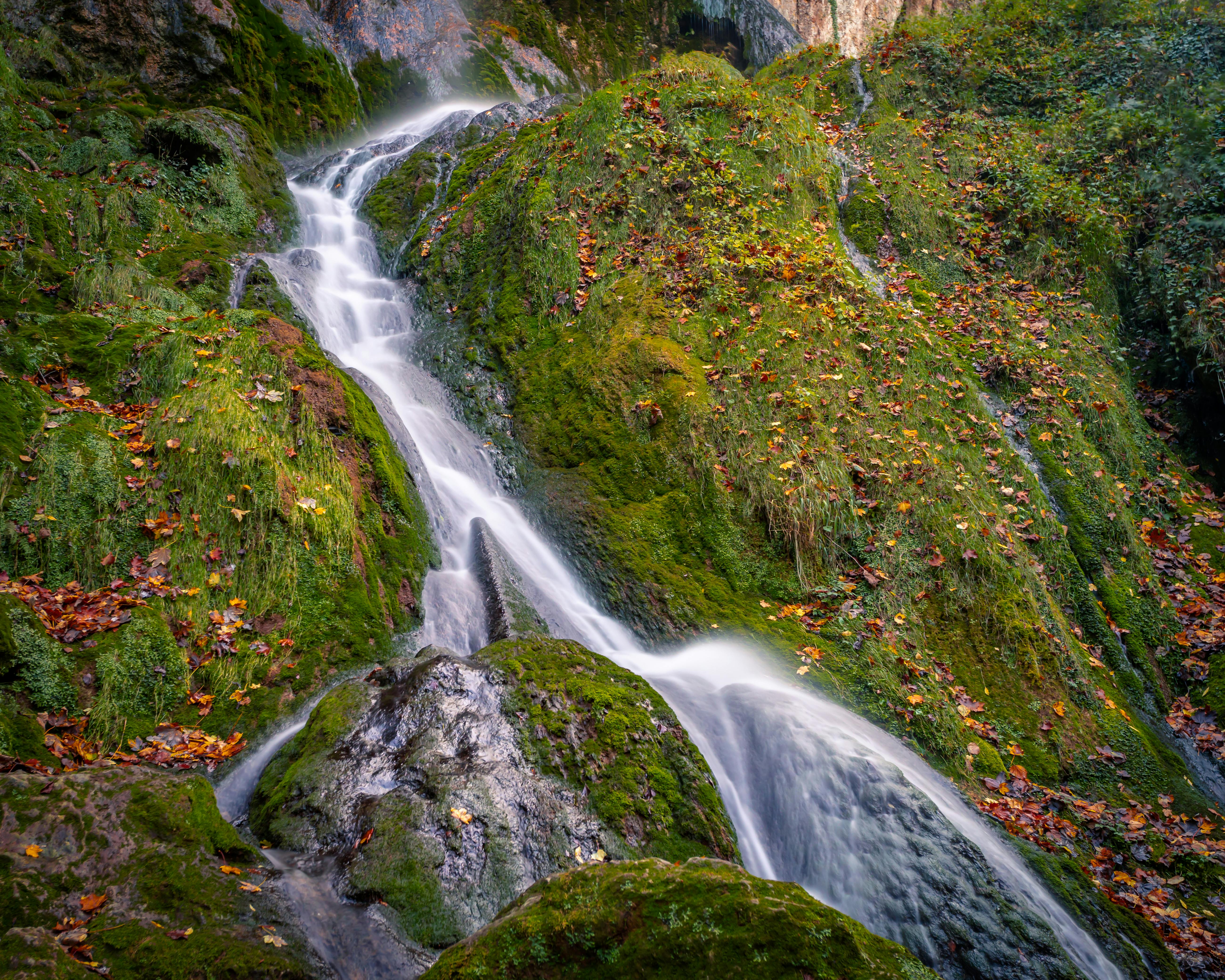 Waterfalls on the Mountain · Free Stock Photo