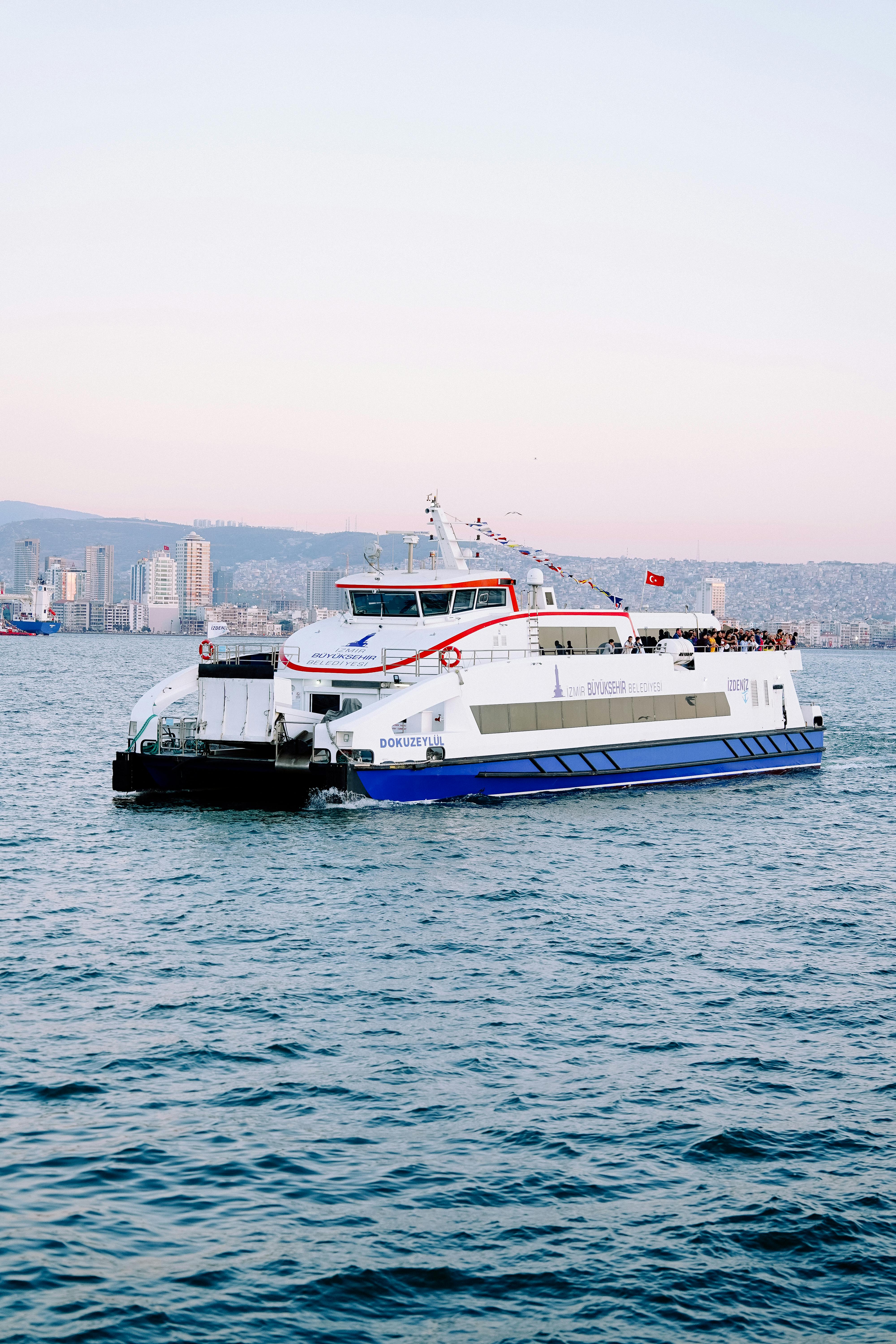 A White Ferry Boat · Free Stock Photo