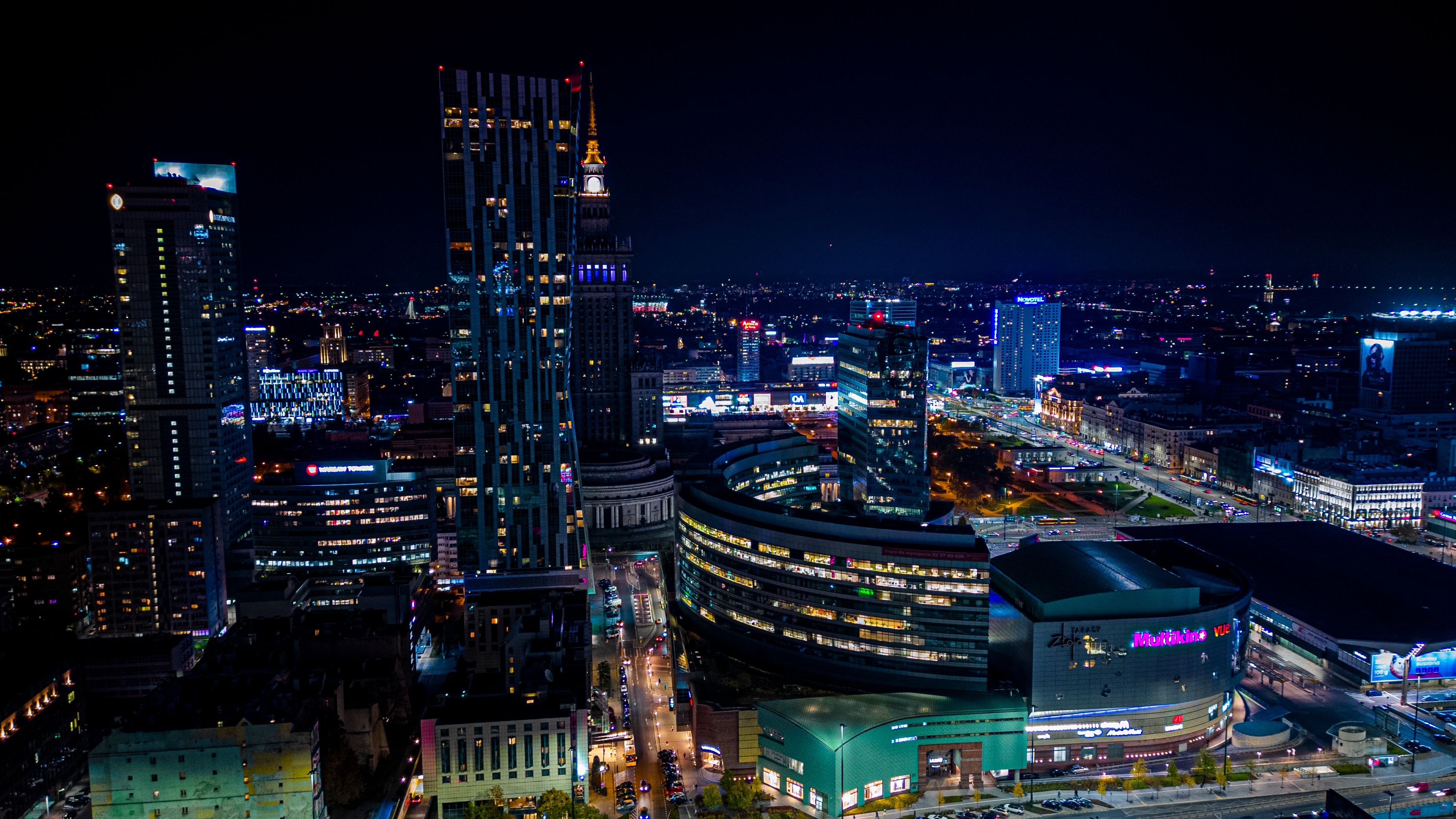 Aerial View of City Buildings · Free Stock Photo