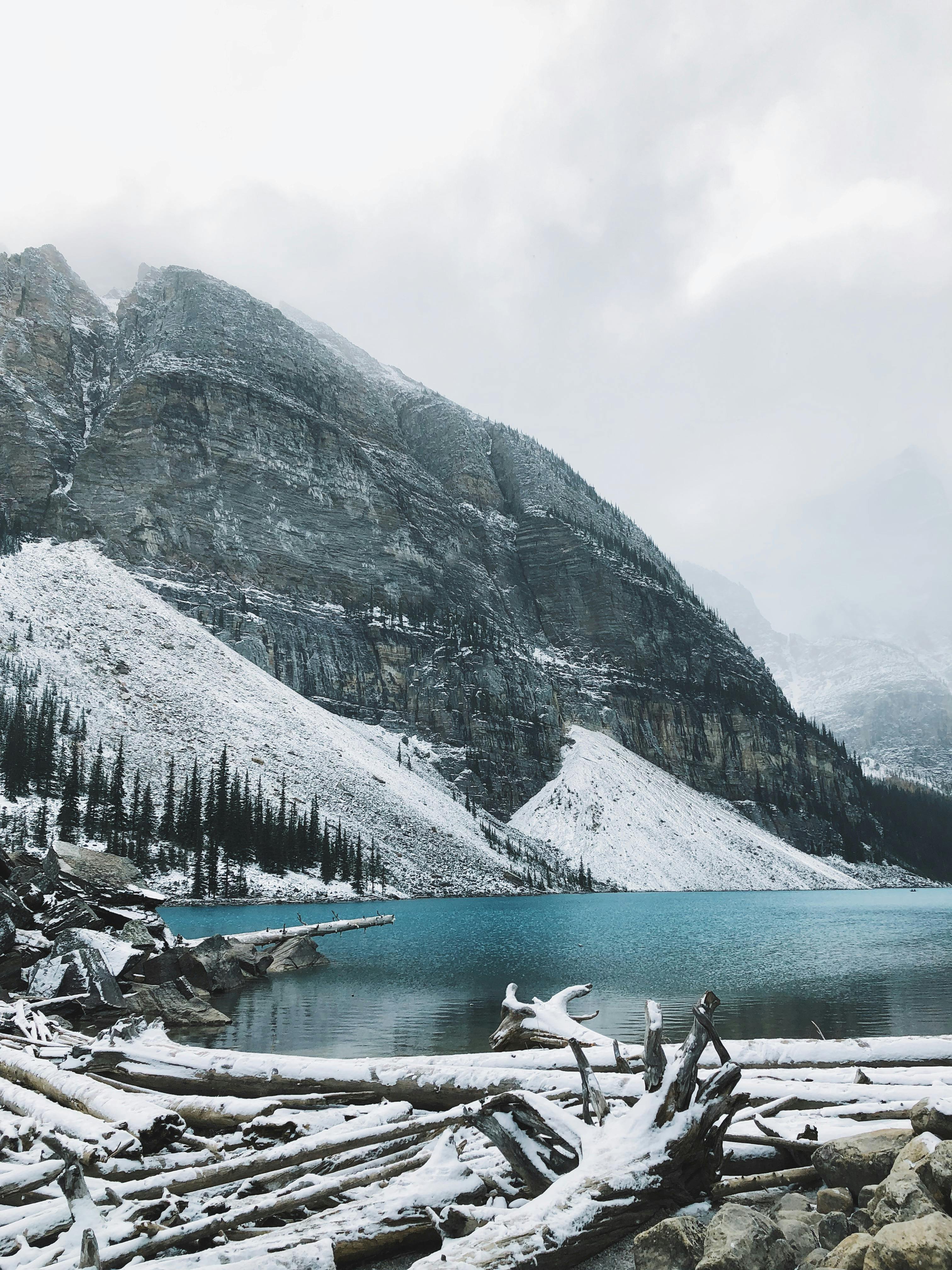 Photo of Mountain near a Lake · Free Stock Photo