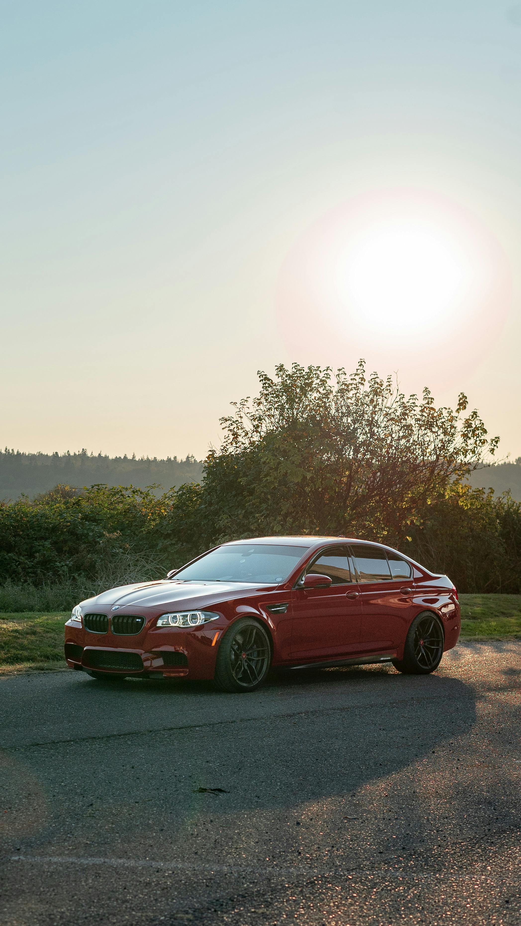 Photo of a Red Sedan · Free Stock Photo