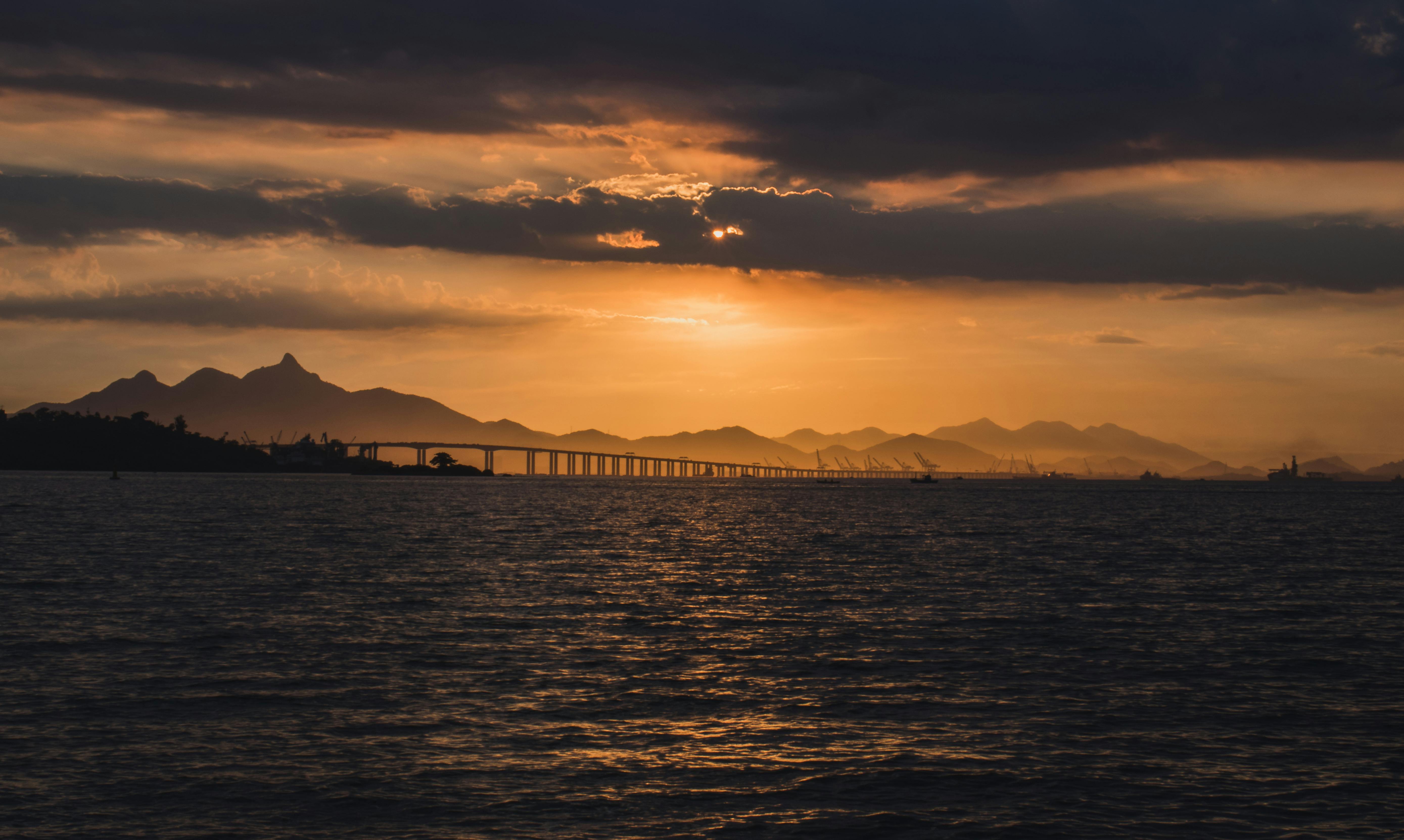 Photo of Sea During Dusk · Free Stock Photo