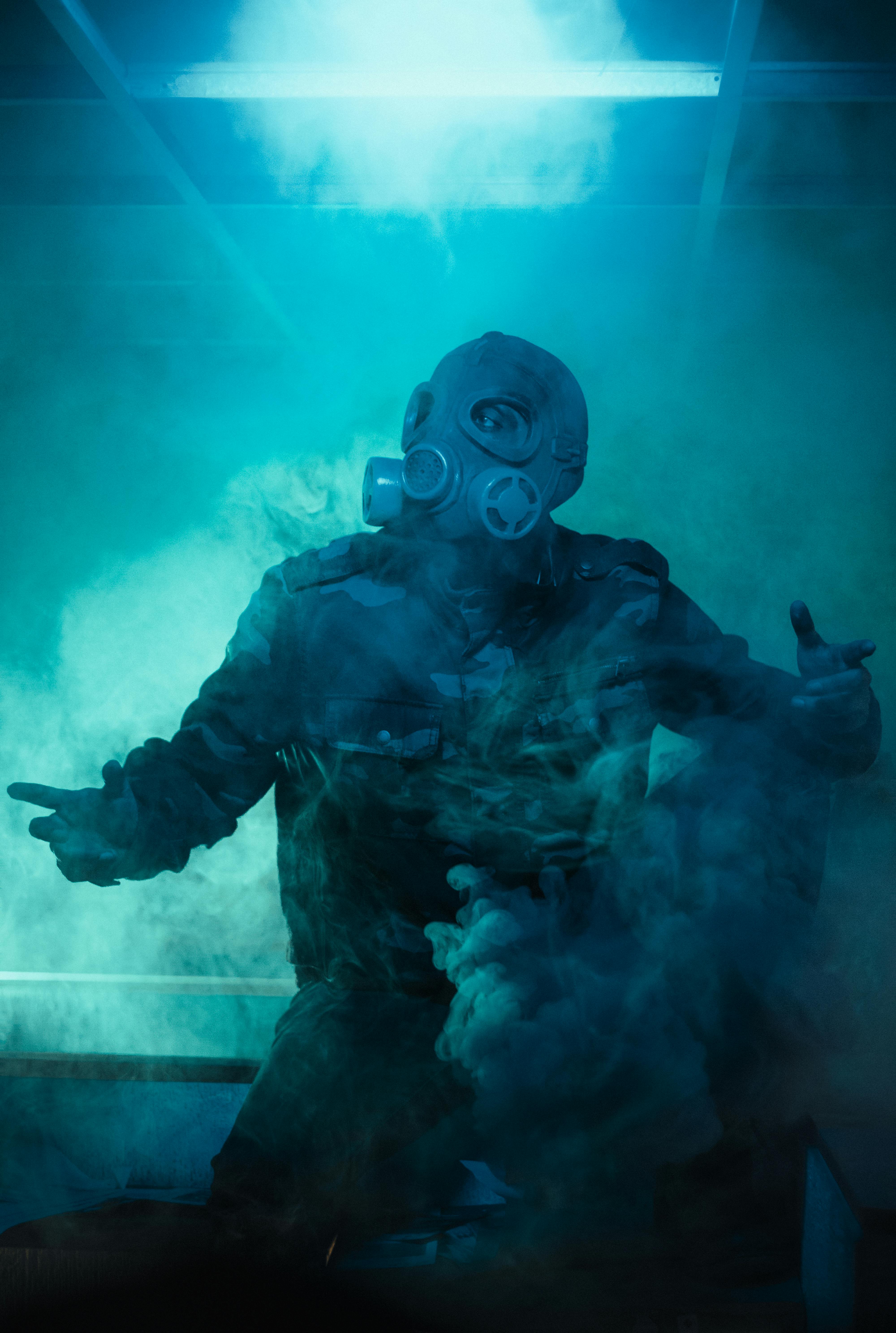 Creepy Person Wearing a Skull Mask · Free Stock Photo