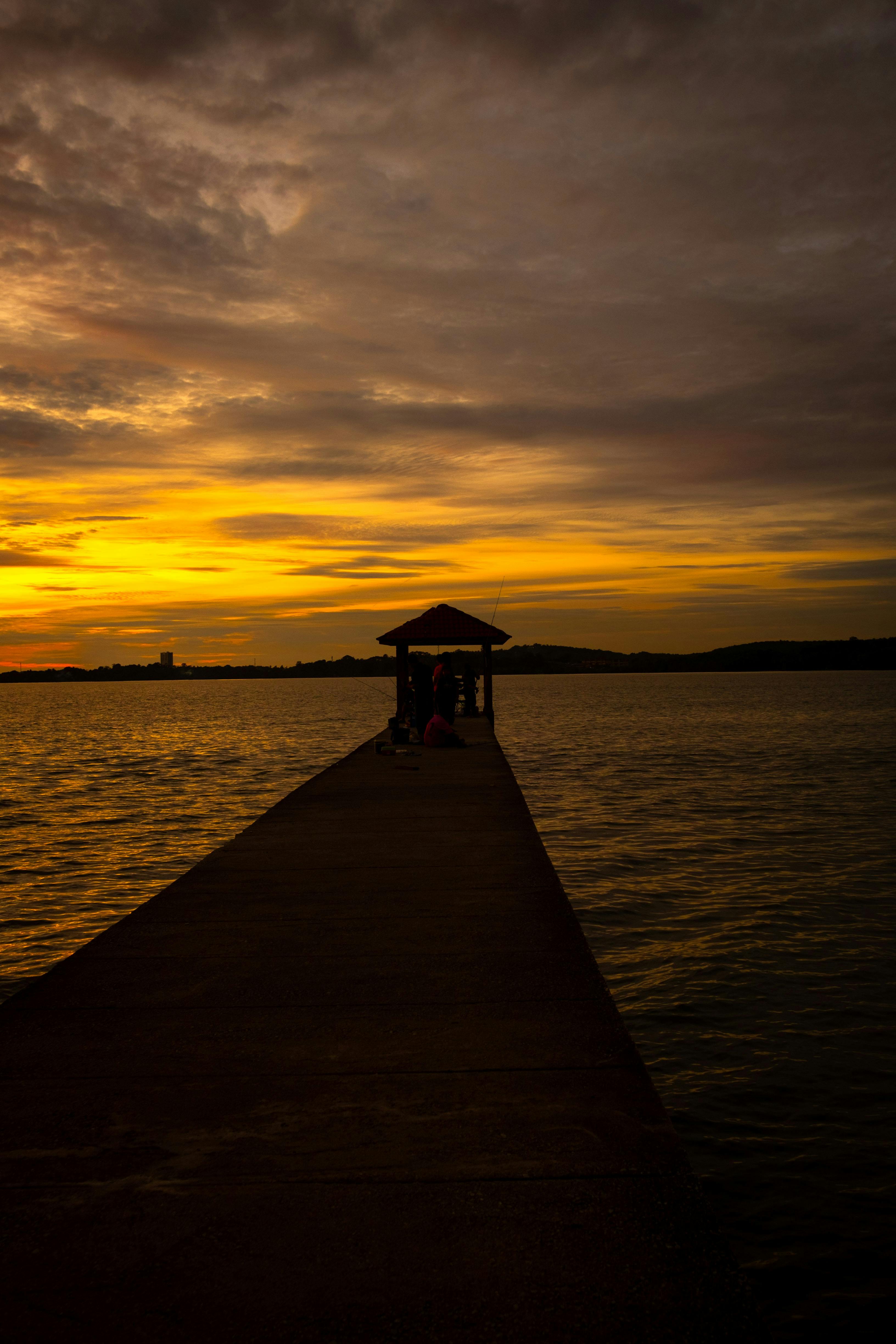 Promenade at Sunset · Free Stock Photo