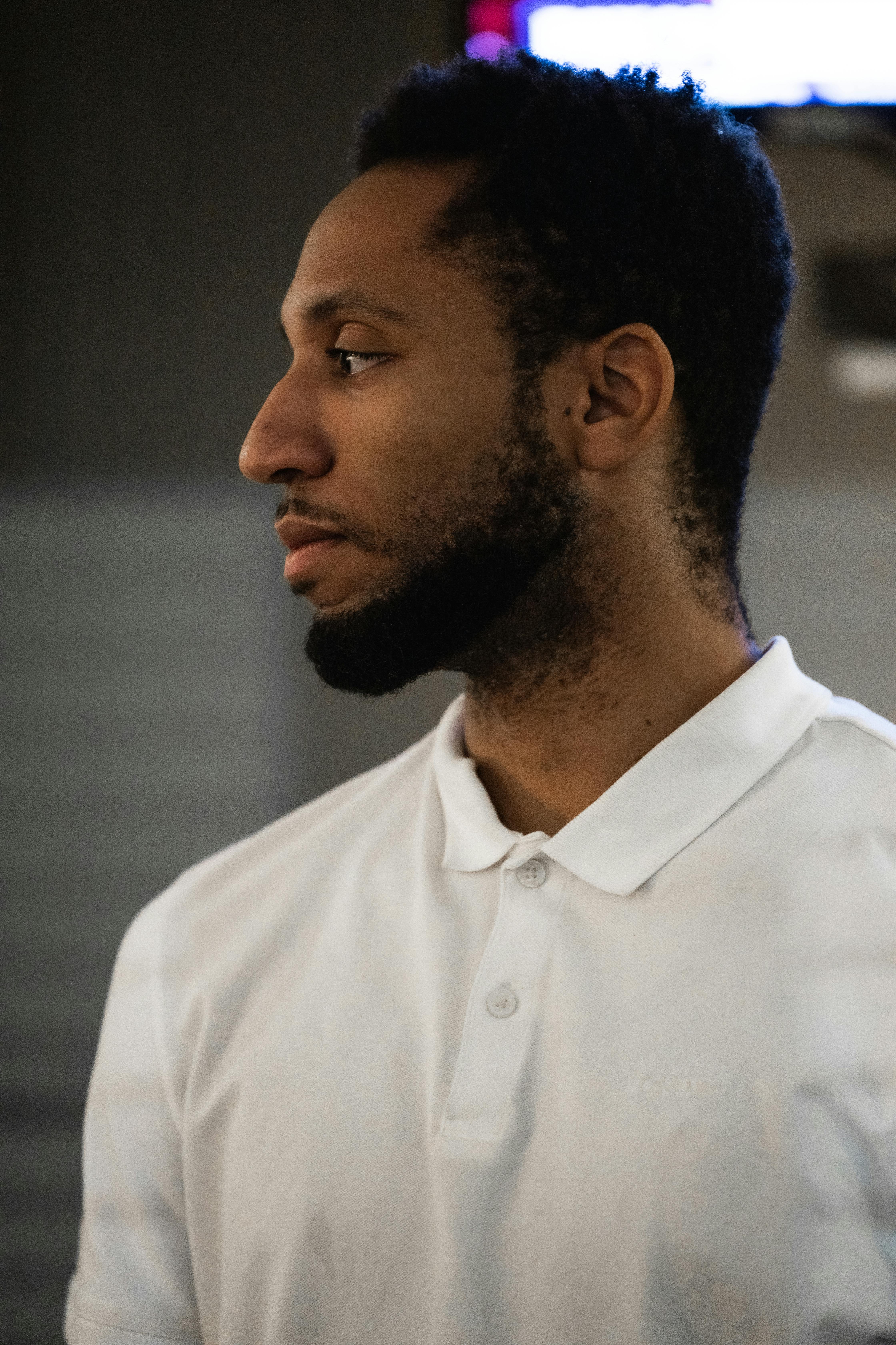 Side View Photography of Man While Closing His Eyes · Free Stock Photo