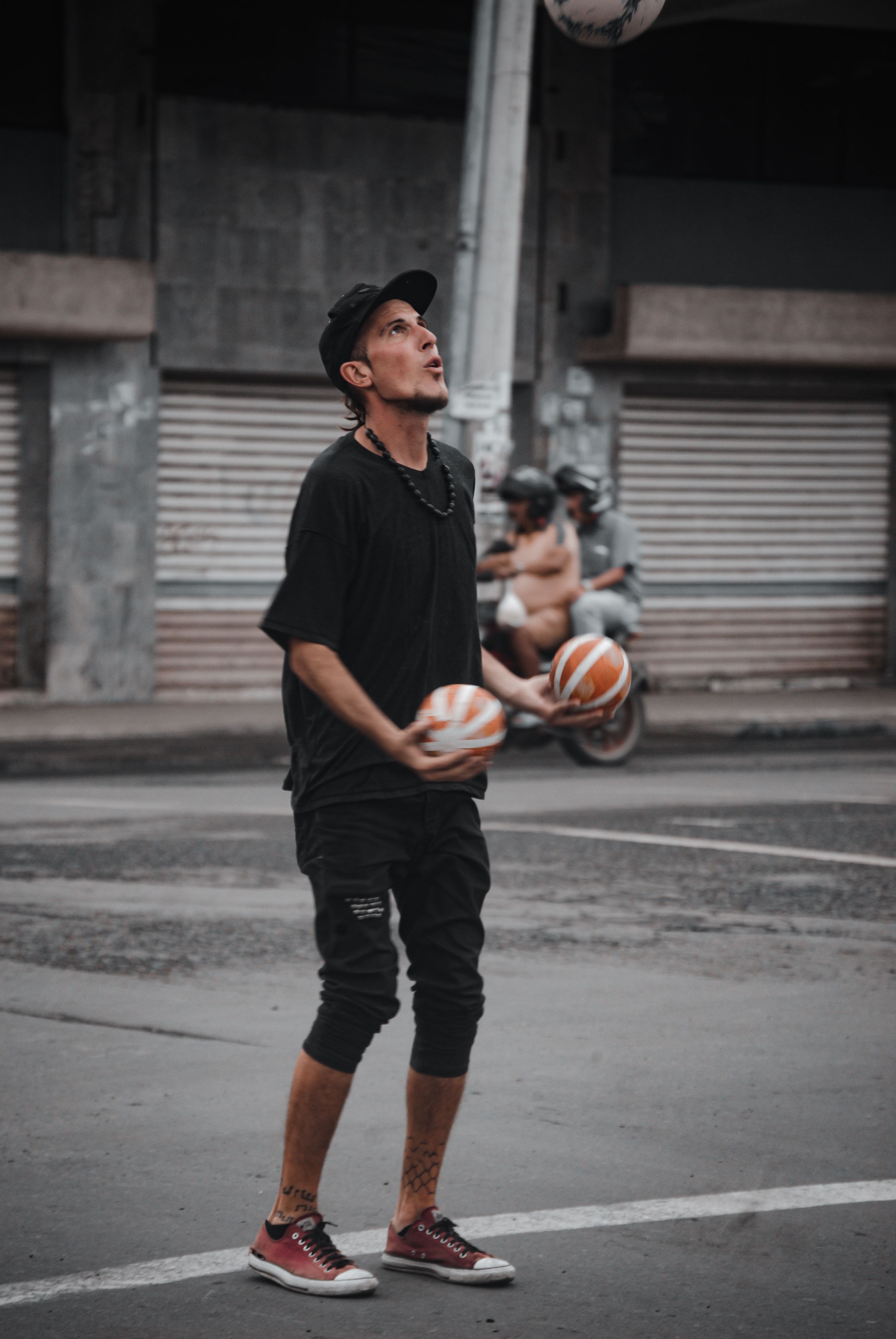 A Man Doing Juggling · Free Stock Photo