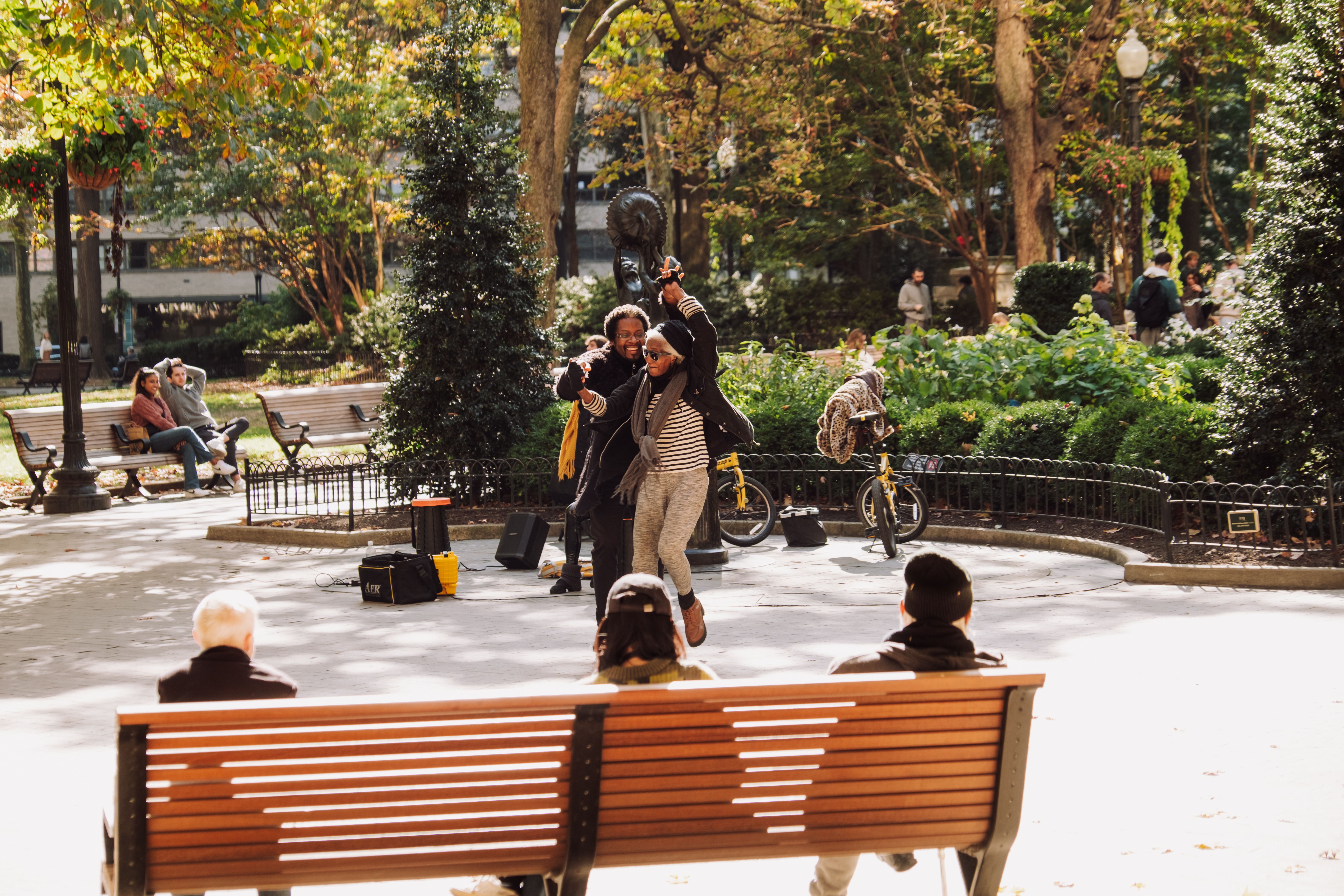 Photograph of People in a Park · Free Stock Photo