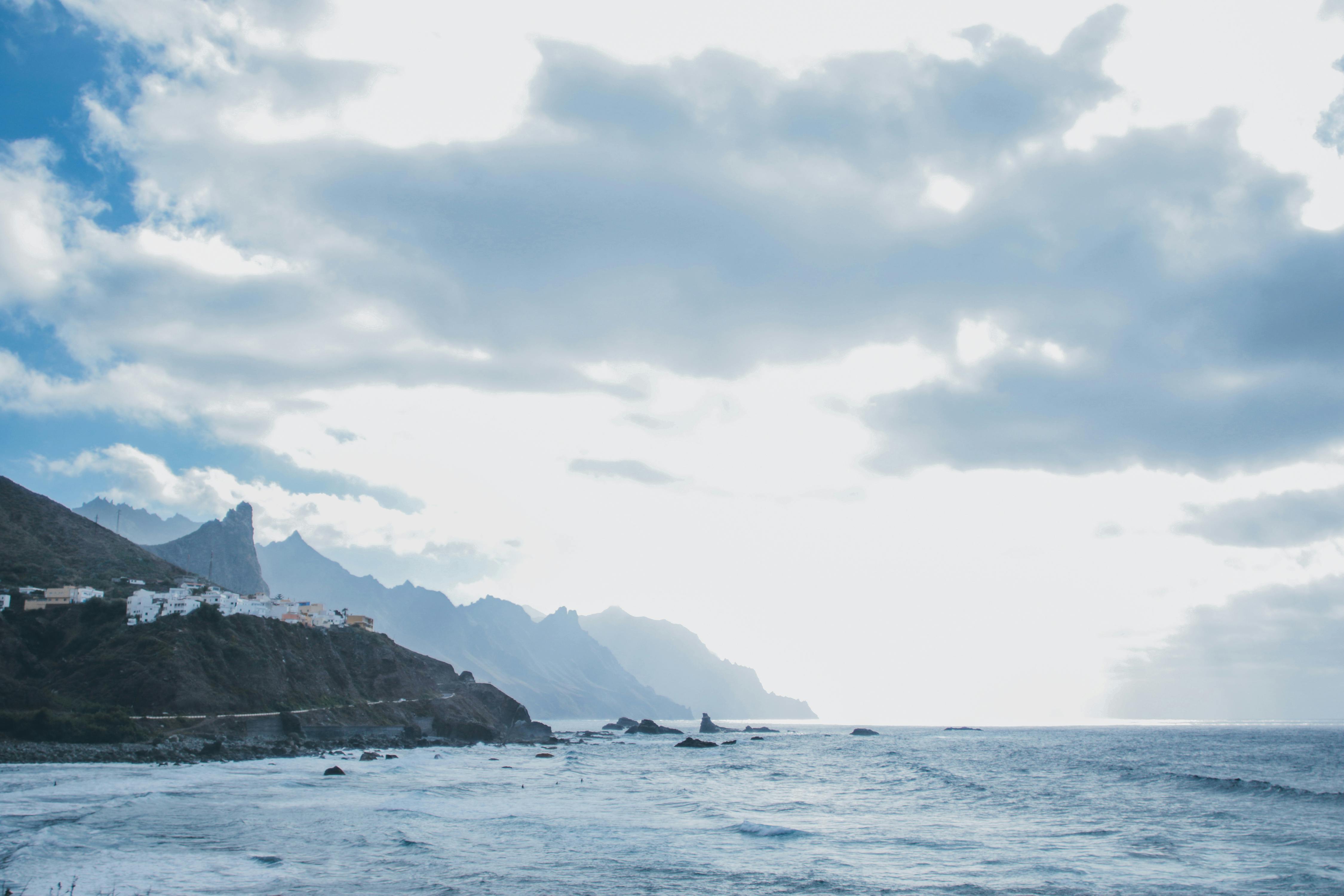 Mountains Near the Sea · Free Stock Photo