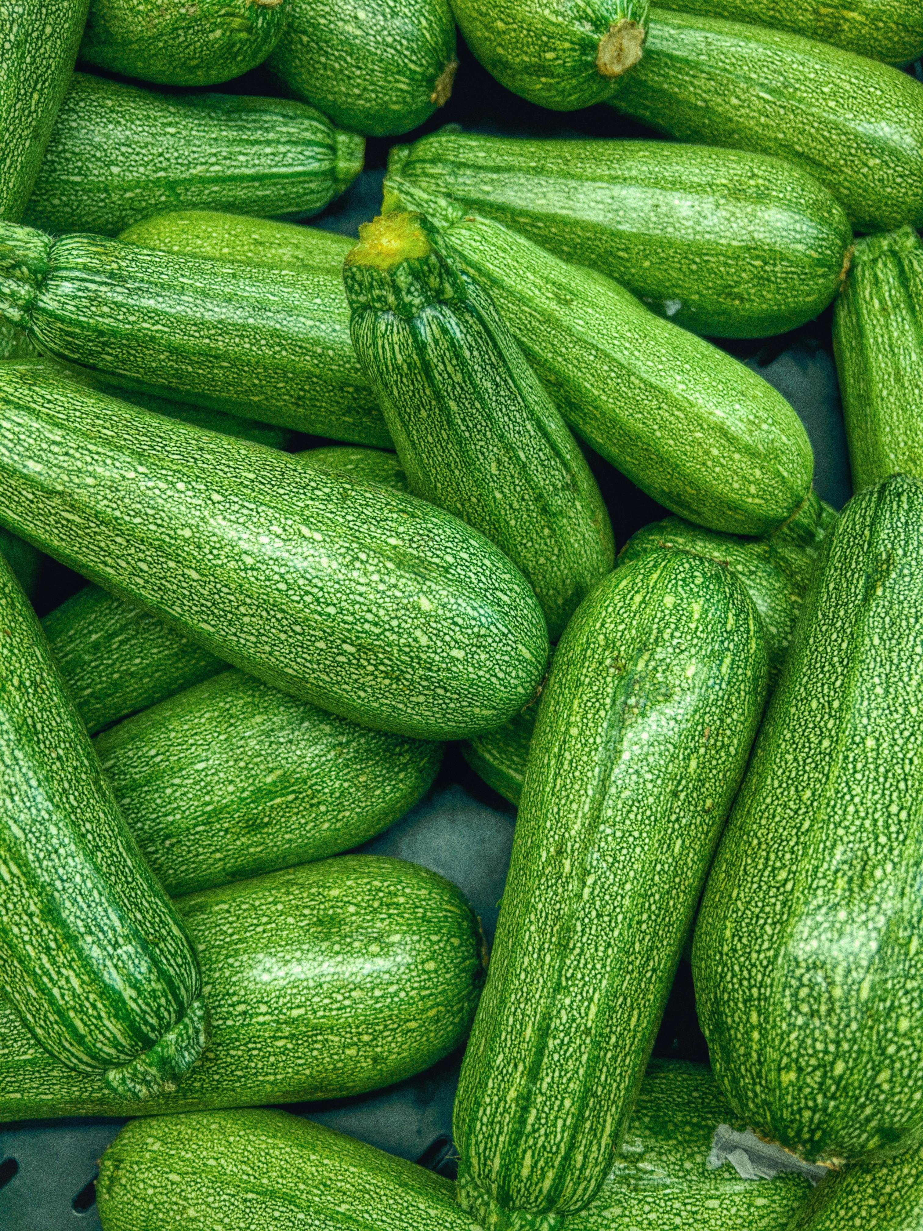 A Close-Up Shot of Zucchinis · Free Stock Photo