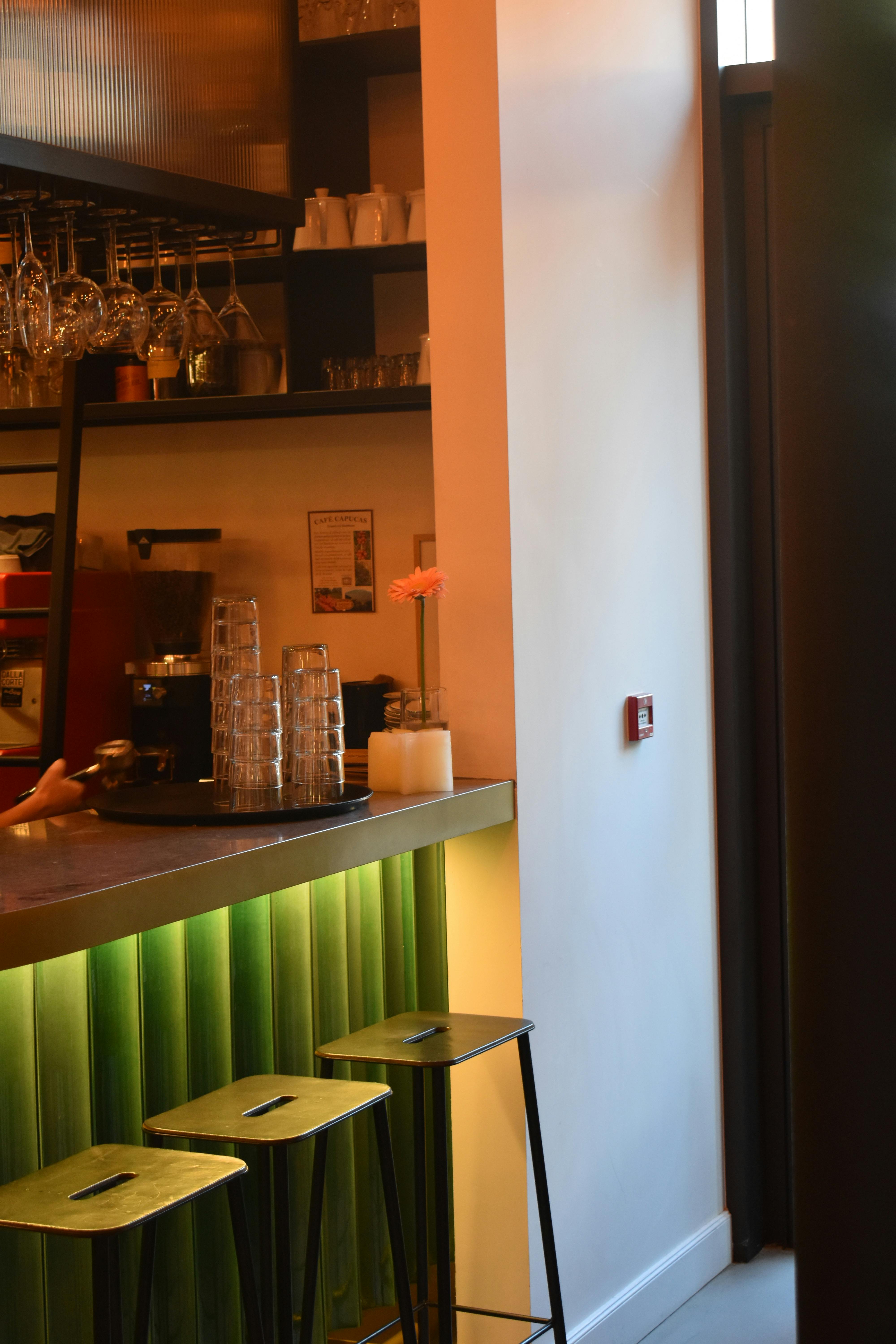 Drink Bar With Foods On Counter Top · Free Stock Photo