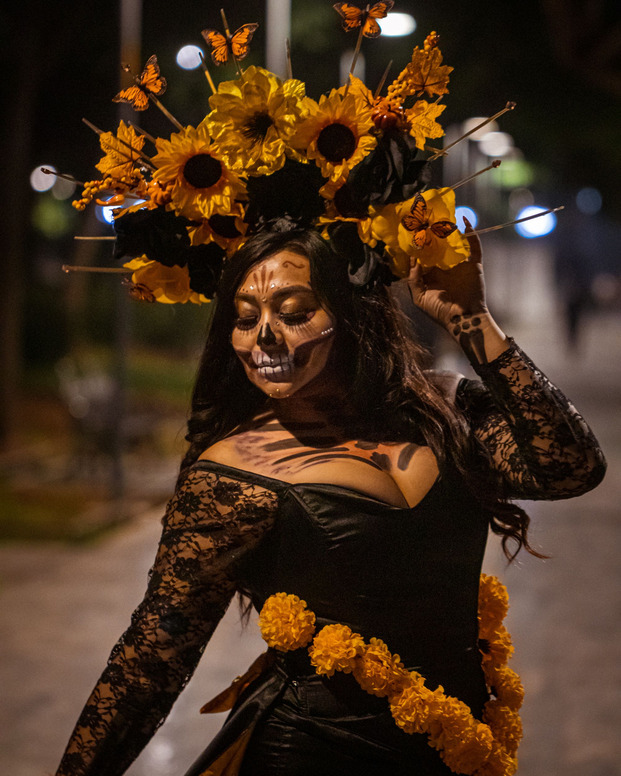 Barge with Women in Costumes for Day of the Dead · Free Stock Photo