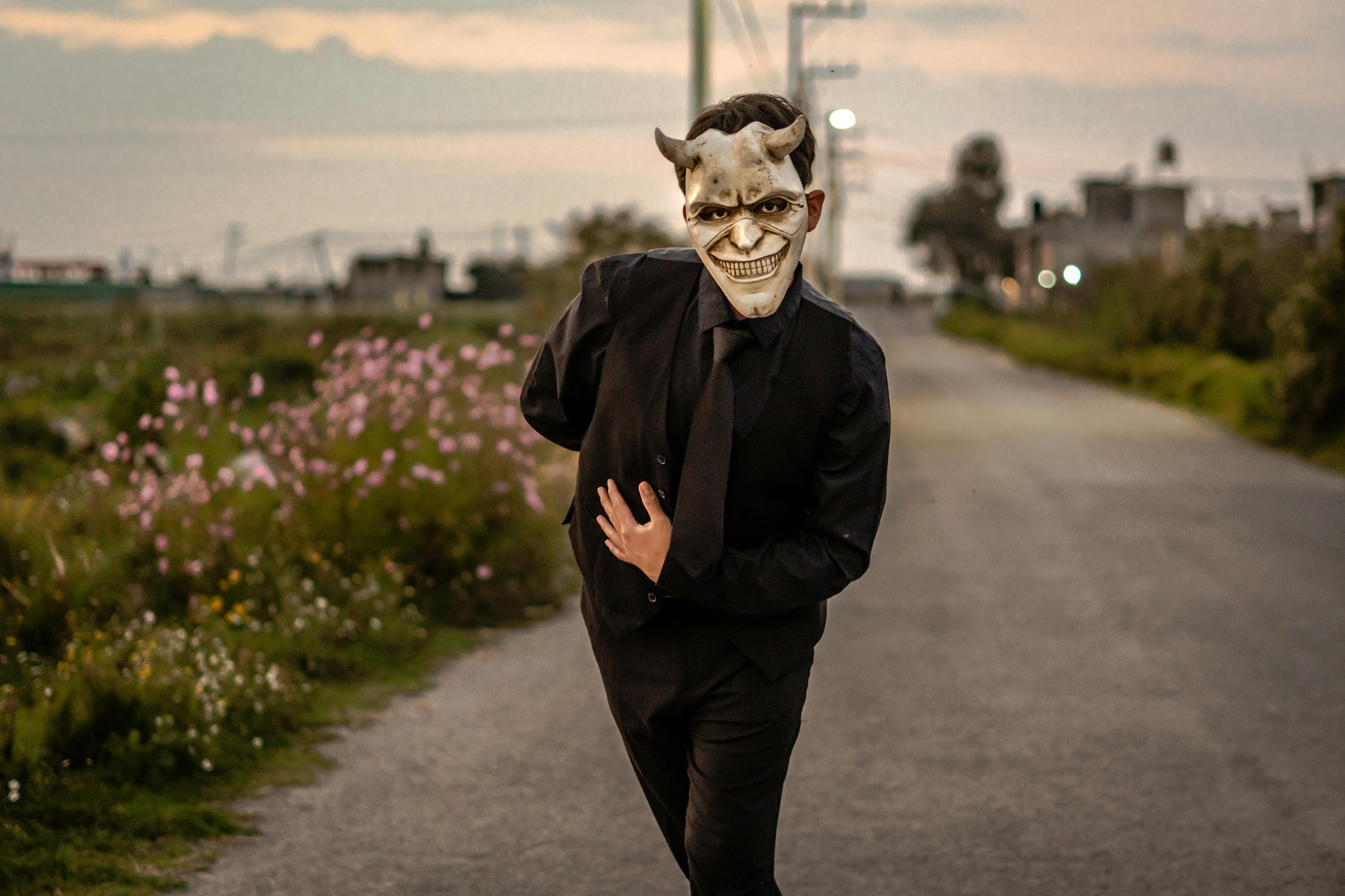 Devil Behind Mask Photos, Download The BEST Free Devil Behind Mask ...