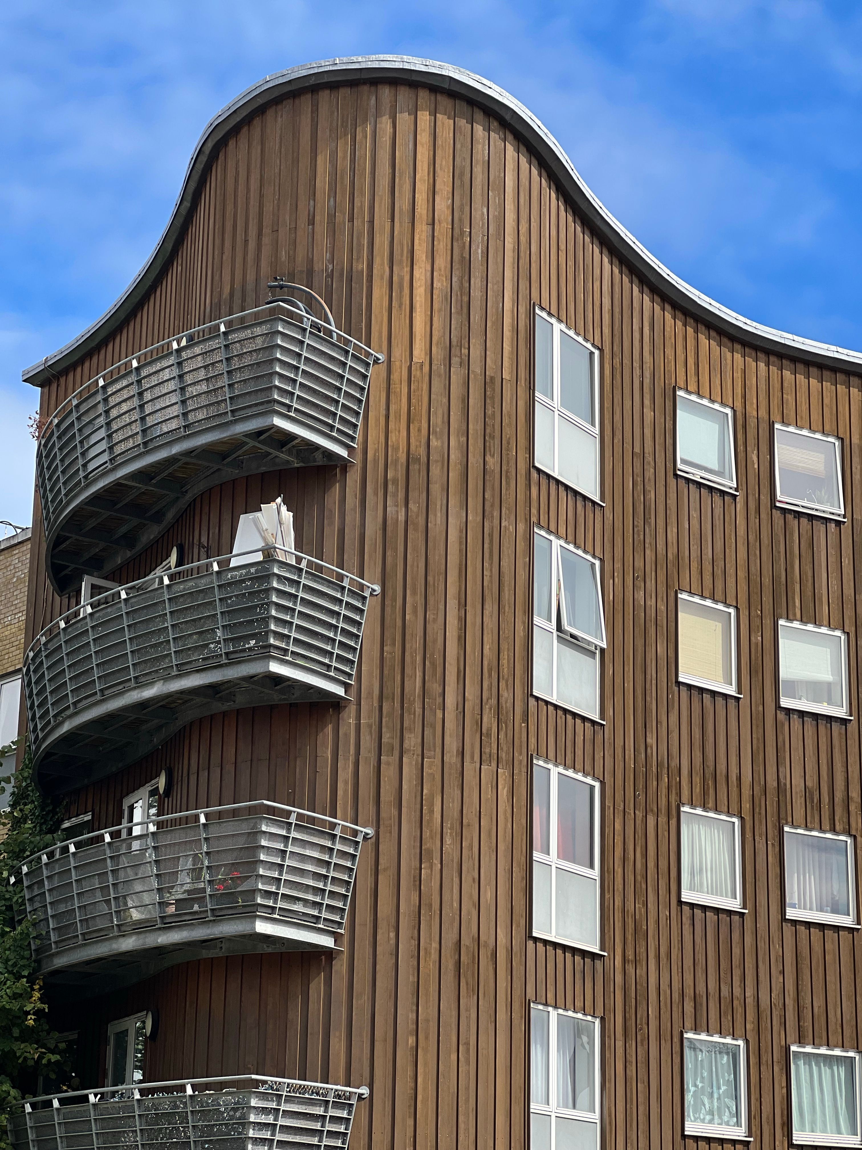 Wooden Building with Apartments · Free Stock Photo