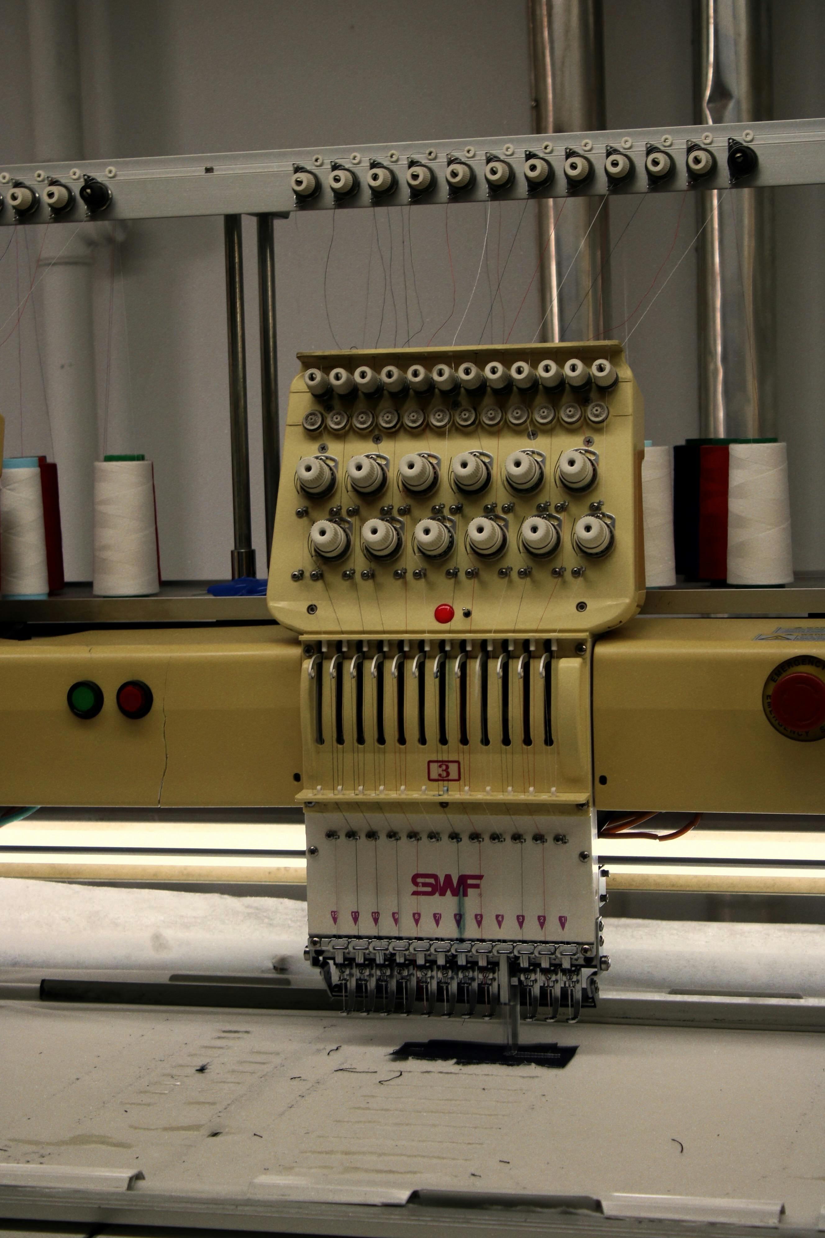 Industrial Embroidery Machine · Free Stock Photo