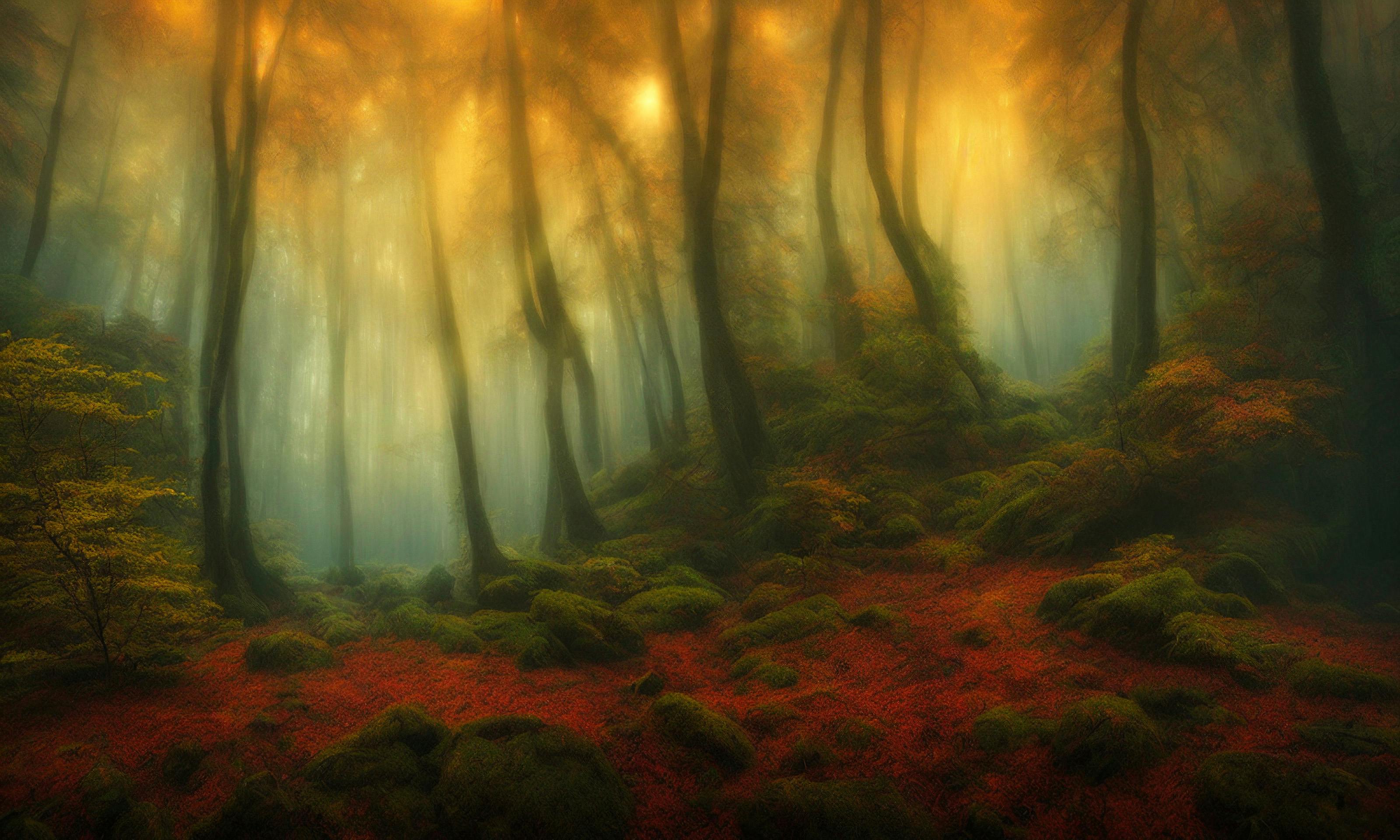 Foggy Path · Free Stock Photo