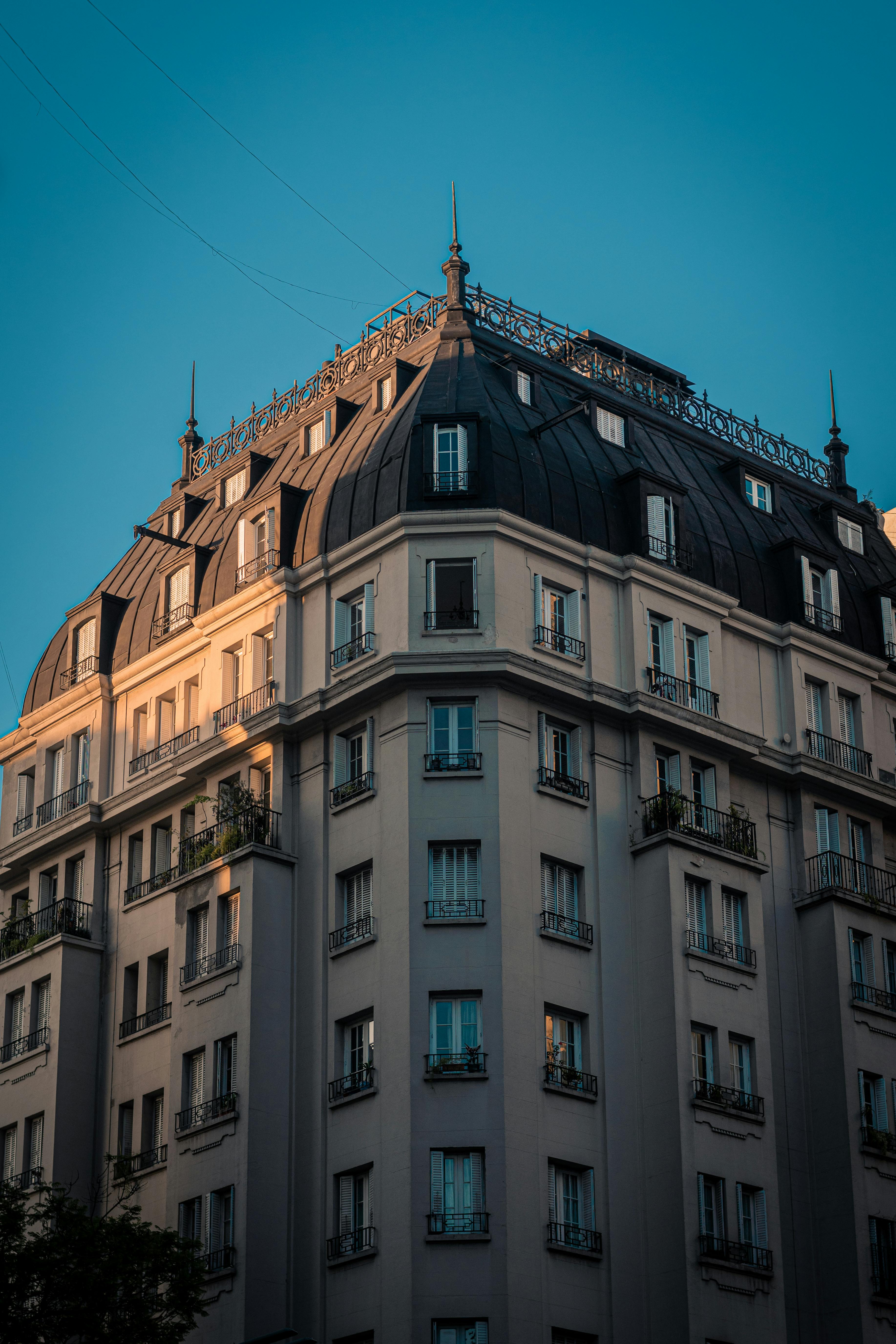 Exterior Design of a High Rise Apartment Building · Free Stock Photo