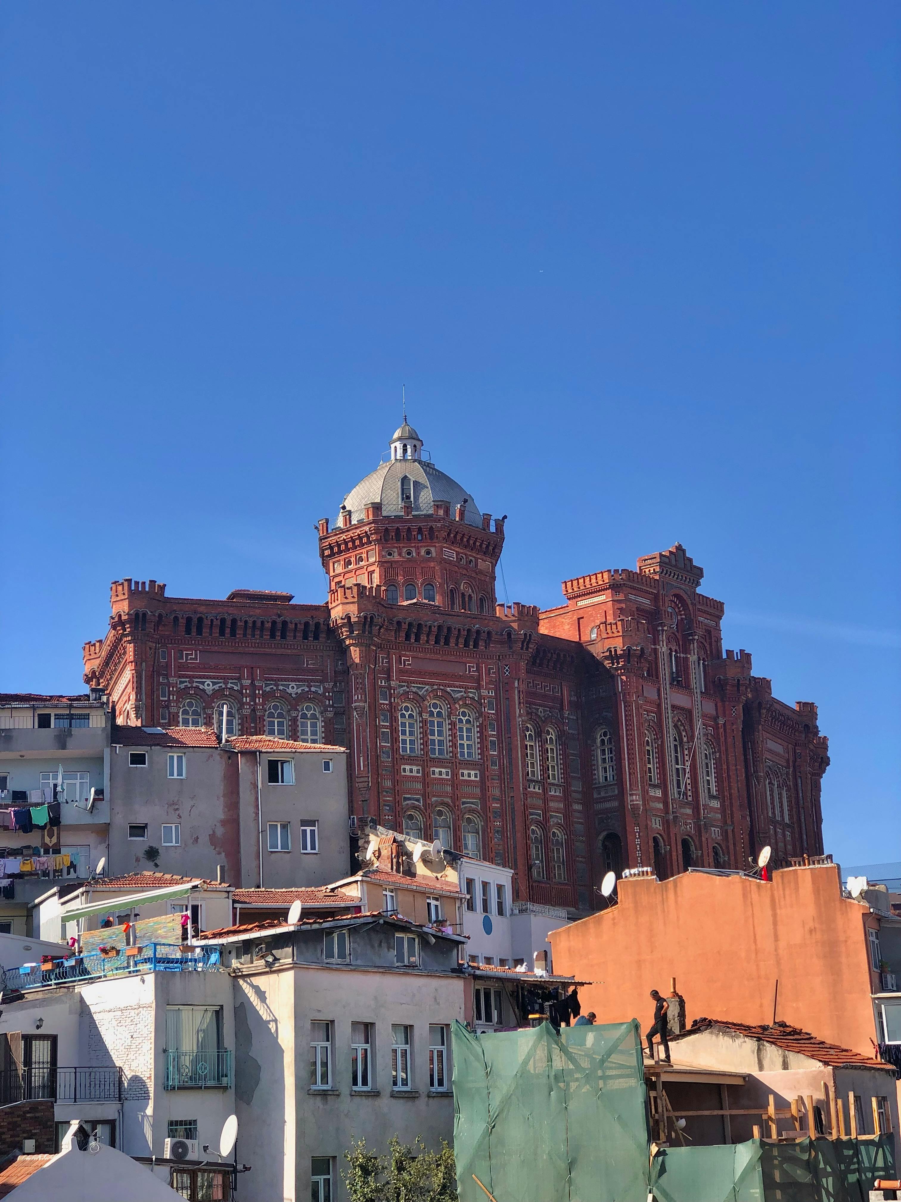 Private Fener Greek High School Facade in Istanbul, Turkey · Free Stock ...