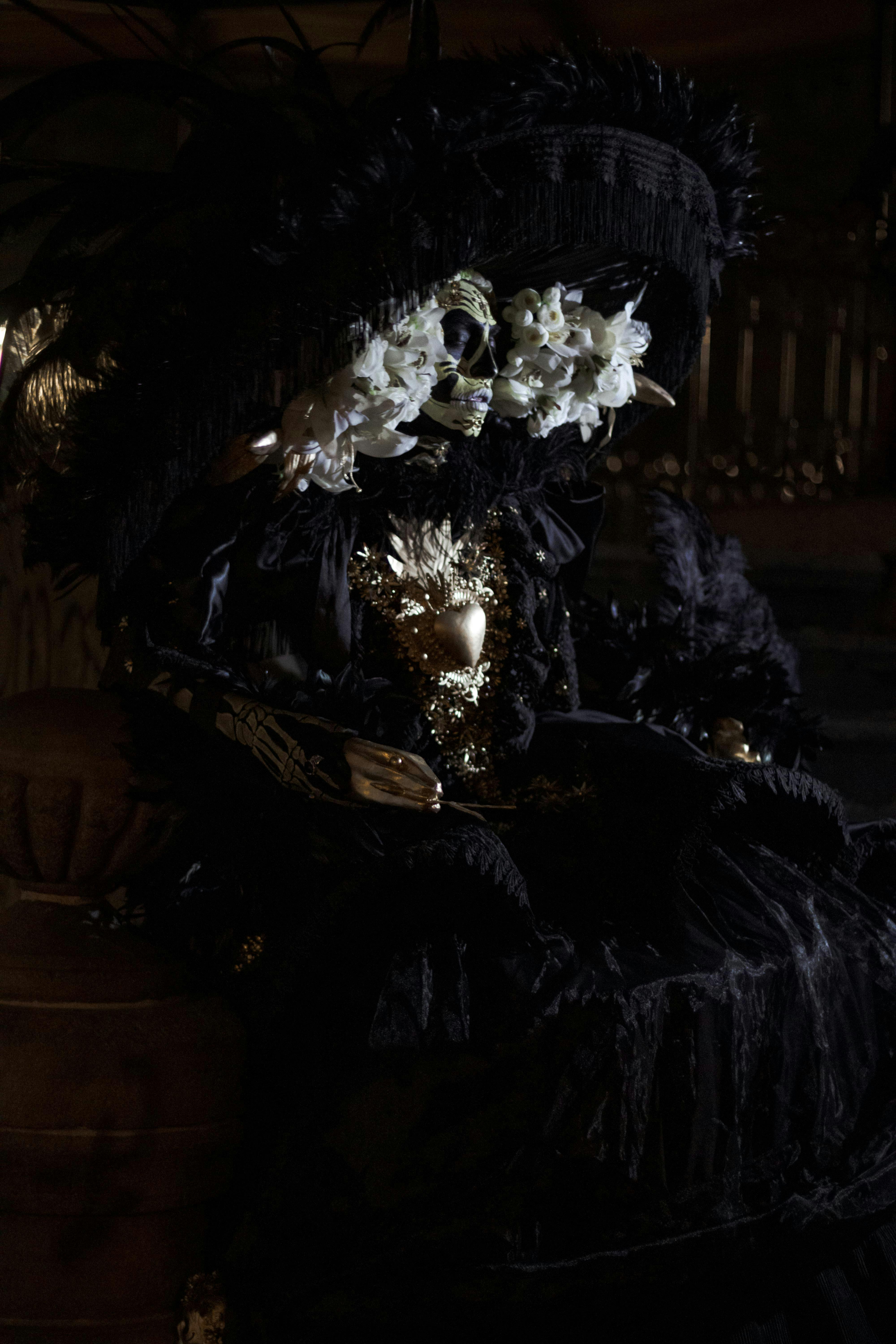 Catrina in Traditional Clothing · Free Stock Photo