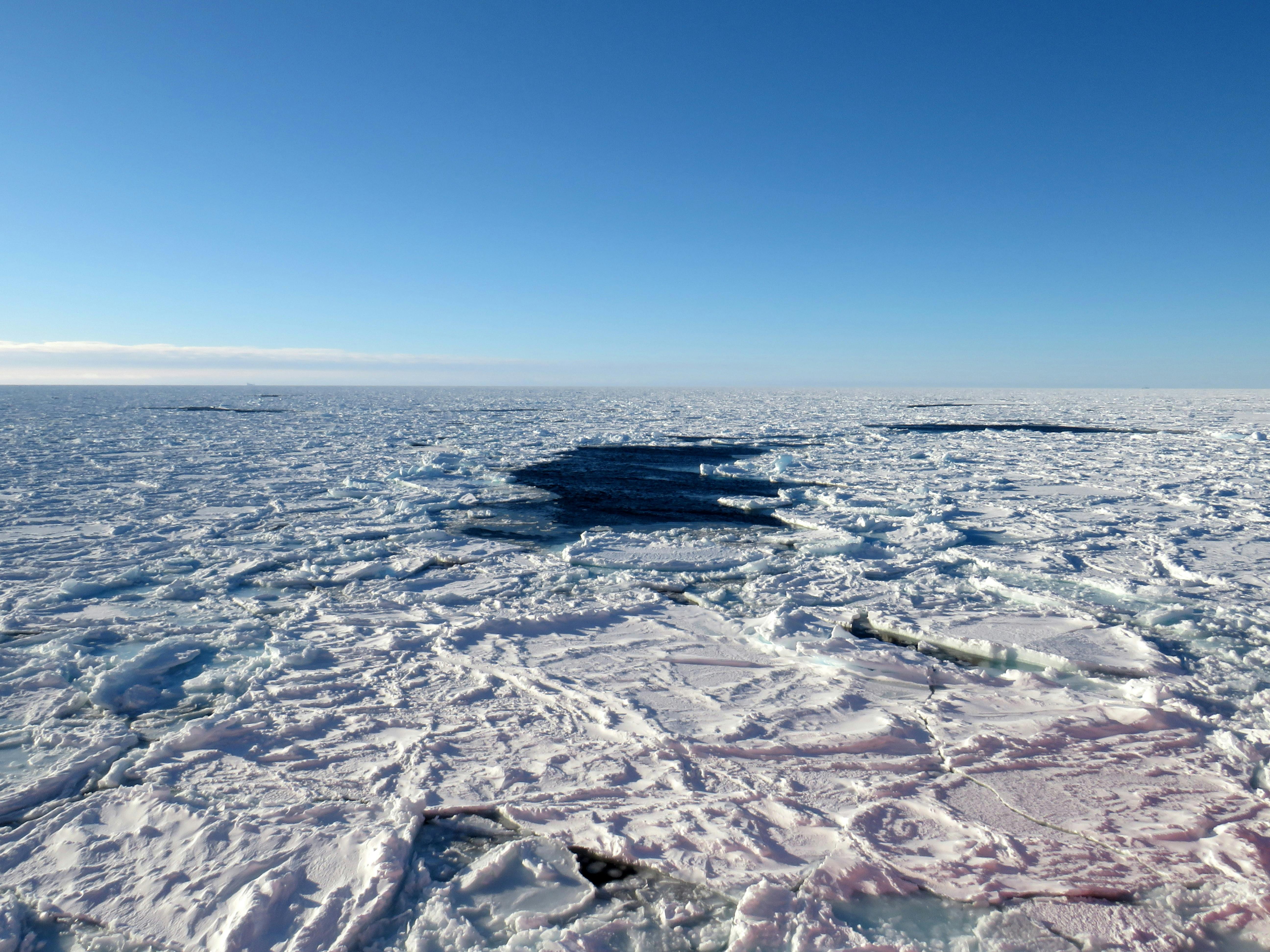 Photo of a Frozen Sea · Free Stock Photo