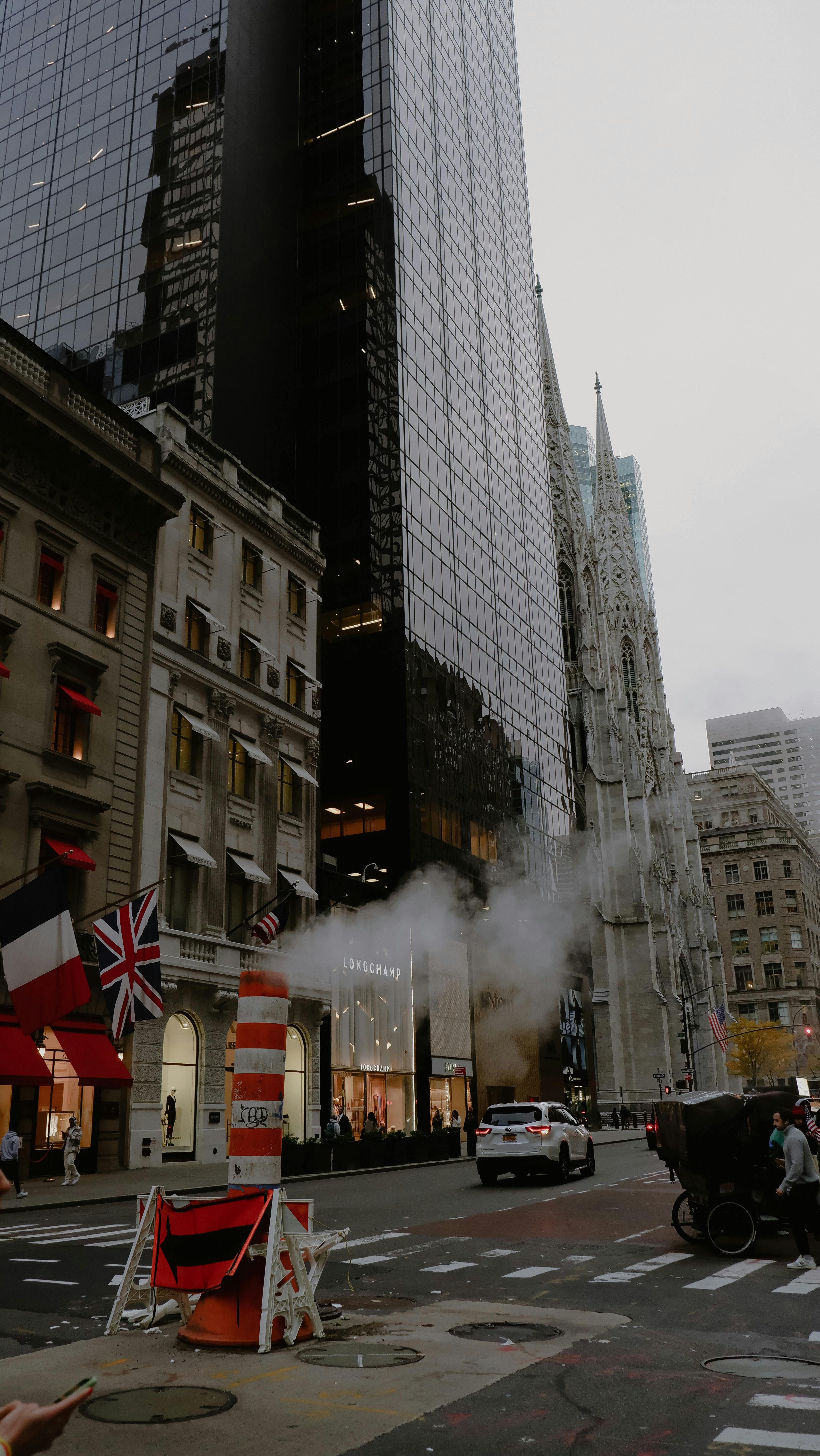 Exhaust Chimney in Downtown Street · Free Stock Photo