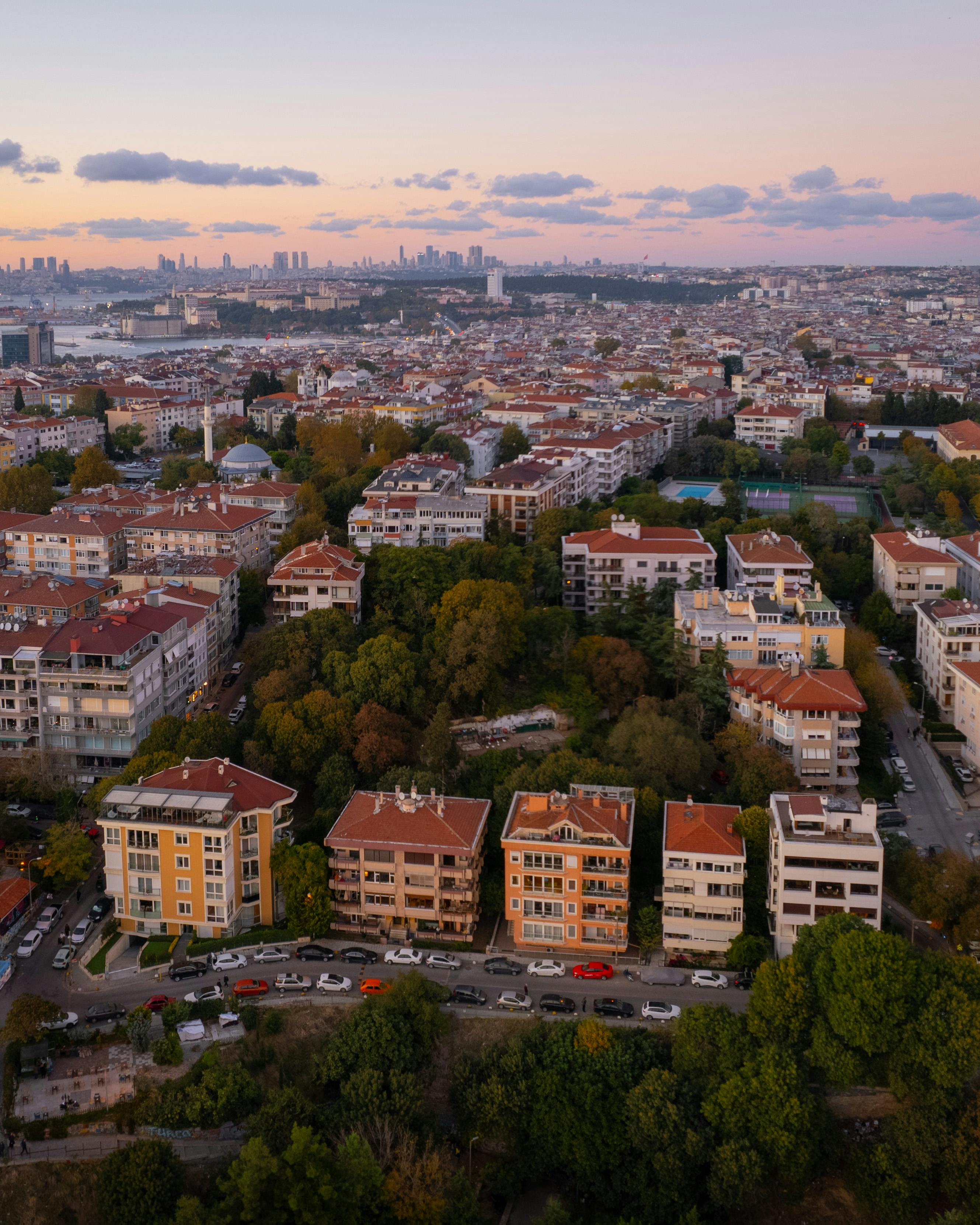 Birds Eye View of the Erbil Cityscape · Free Stock Photo