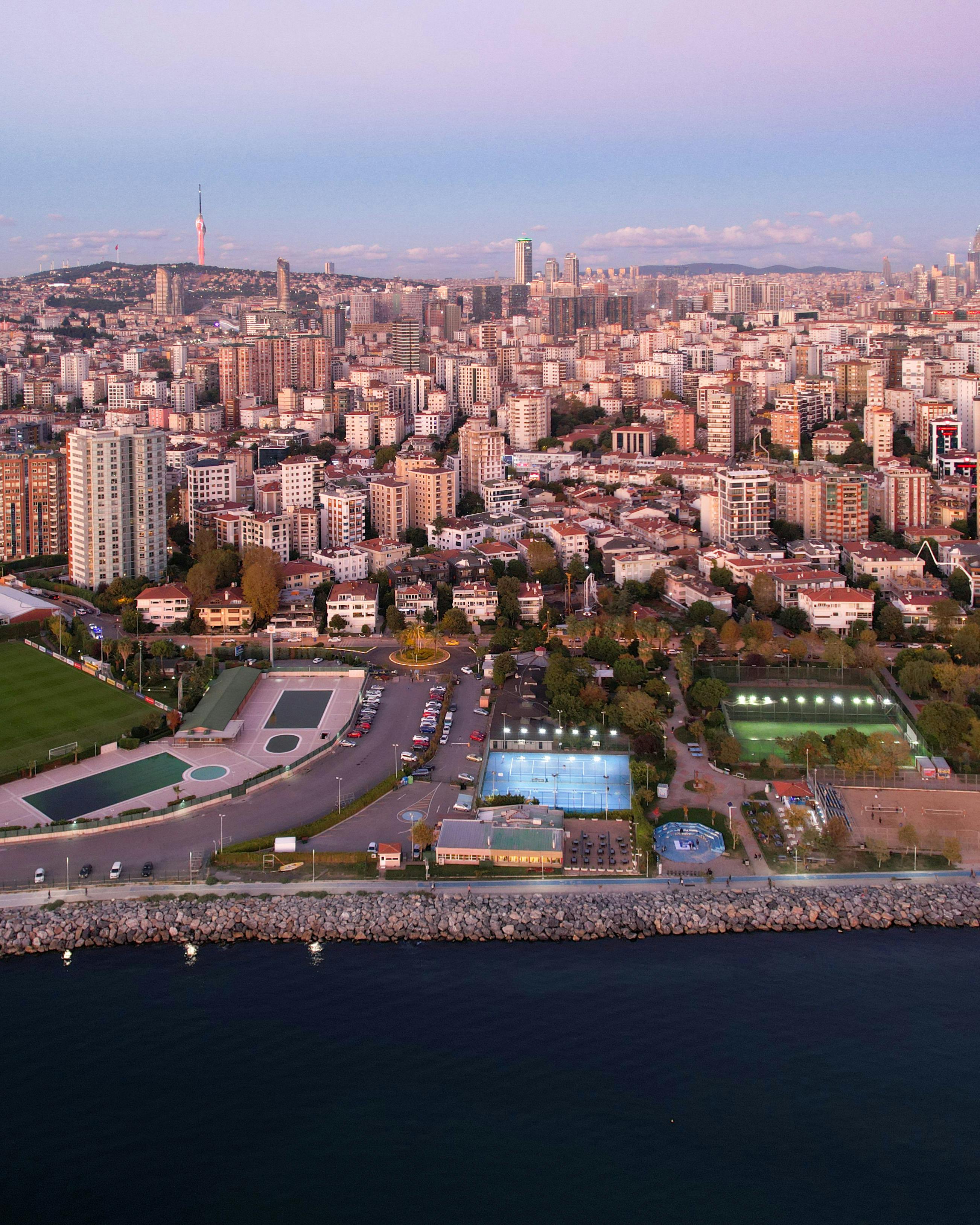 Photo of a Seaside City · Free Stock Photo