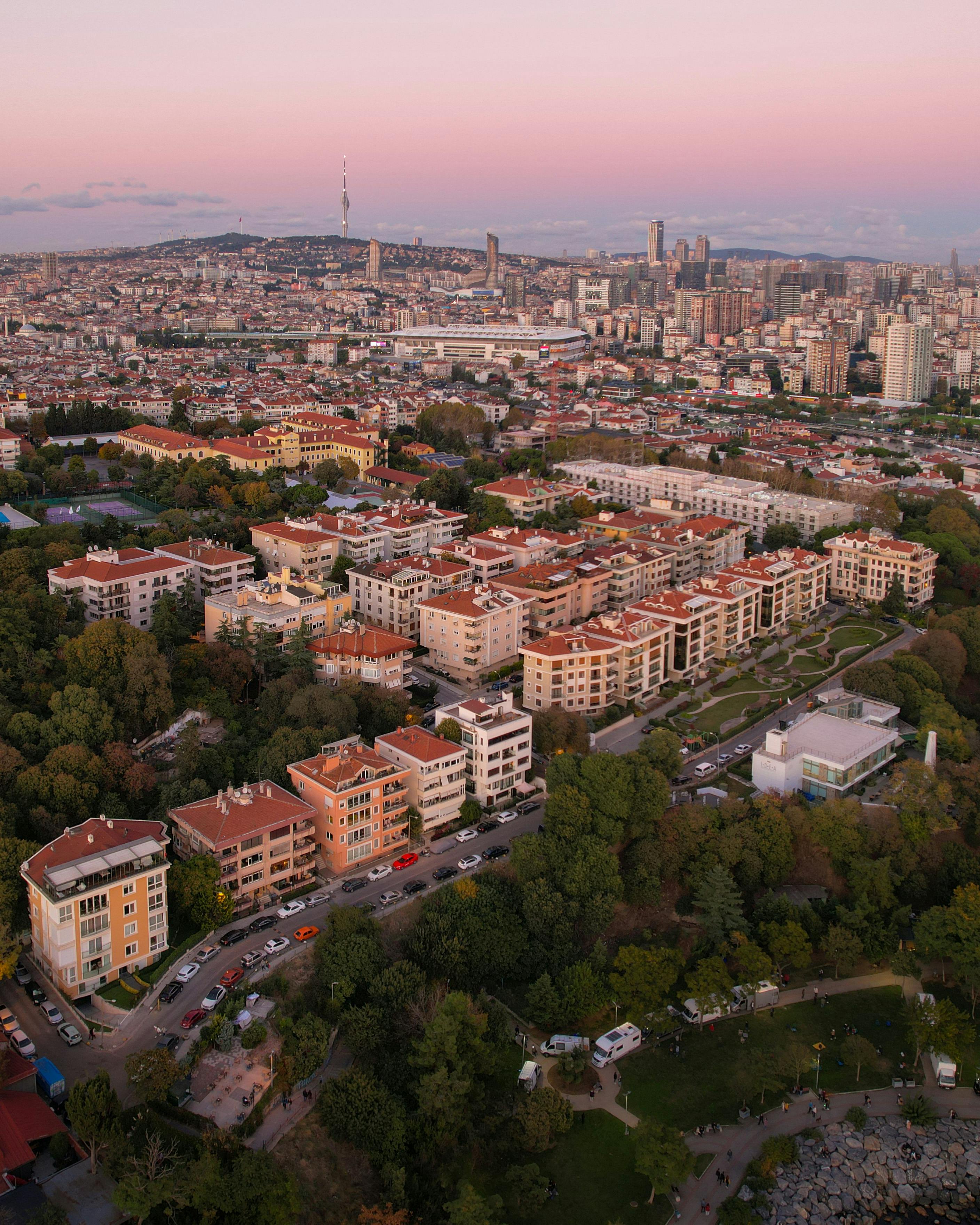 Birds Eye View of the Erbil Cityscape · Free Stock Photo