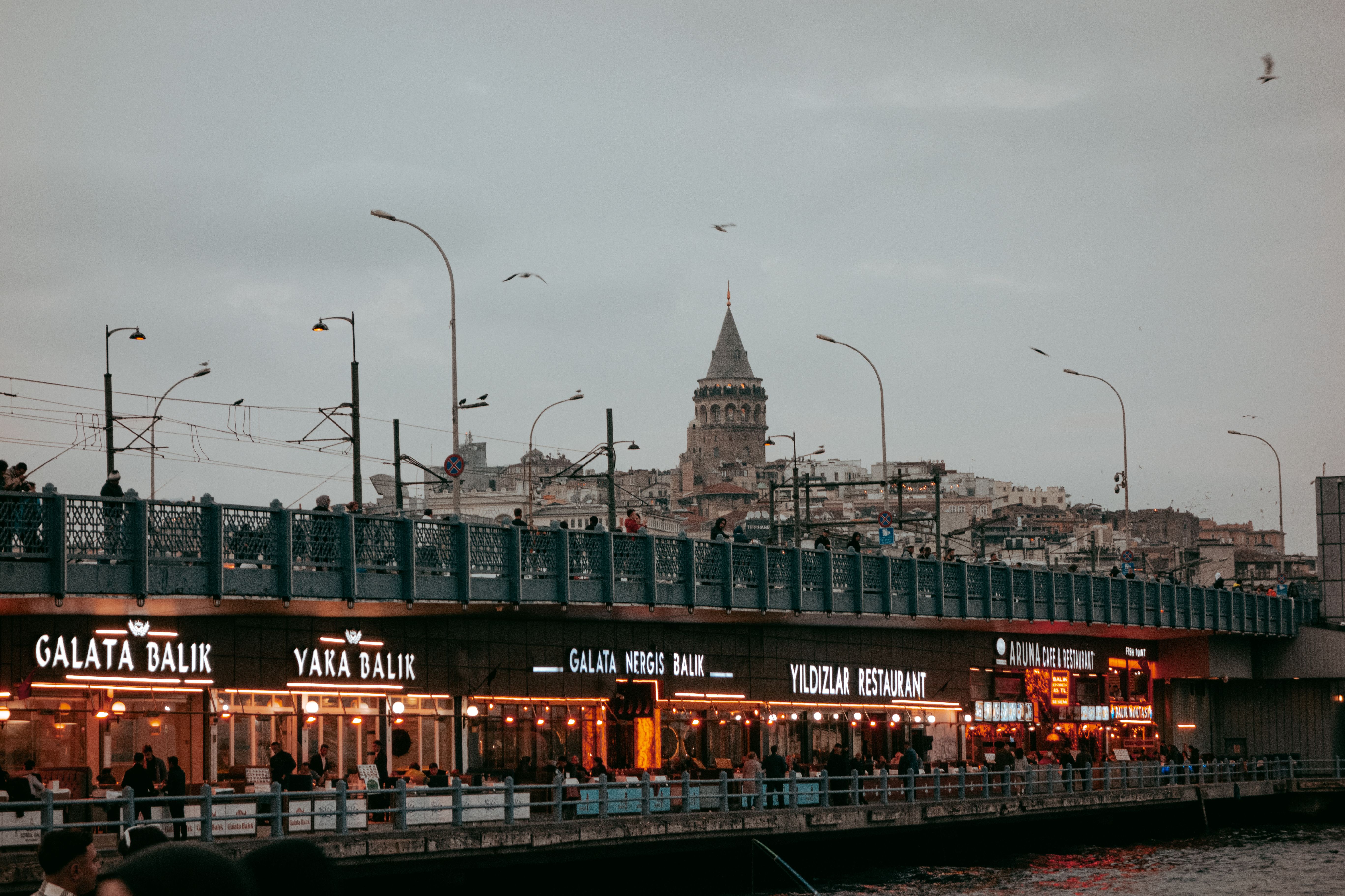 Galata Bridge Restaurants