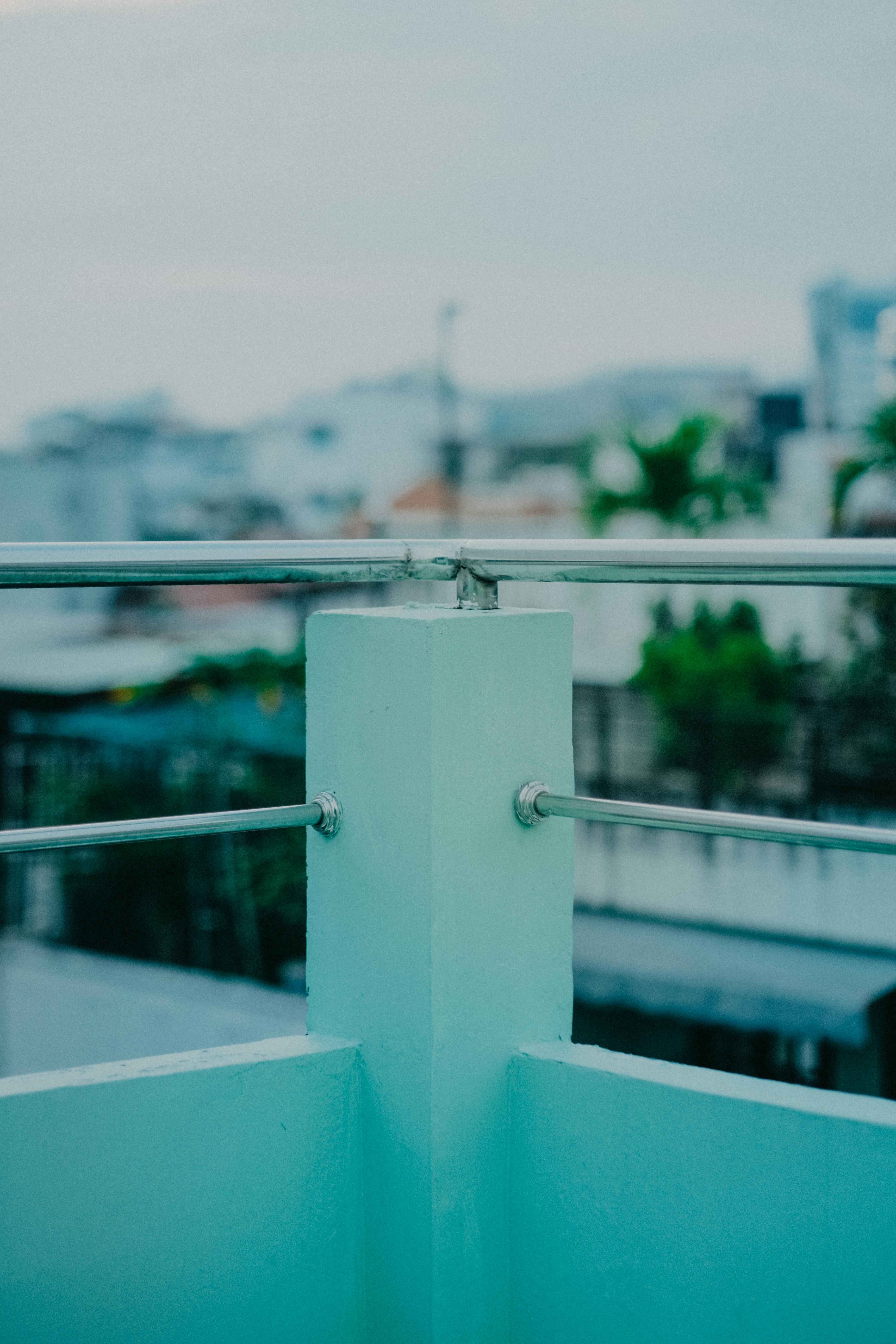 Closeup Photo of Black Steel Handrail · Free Stock Photo