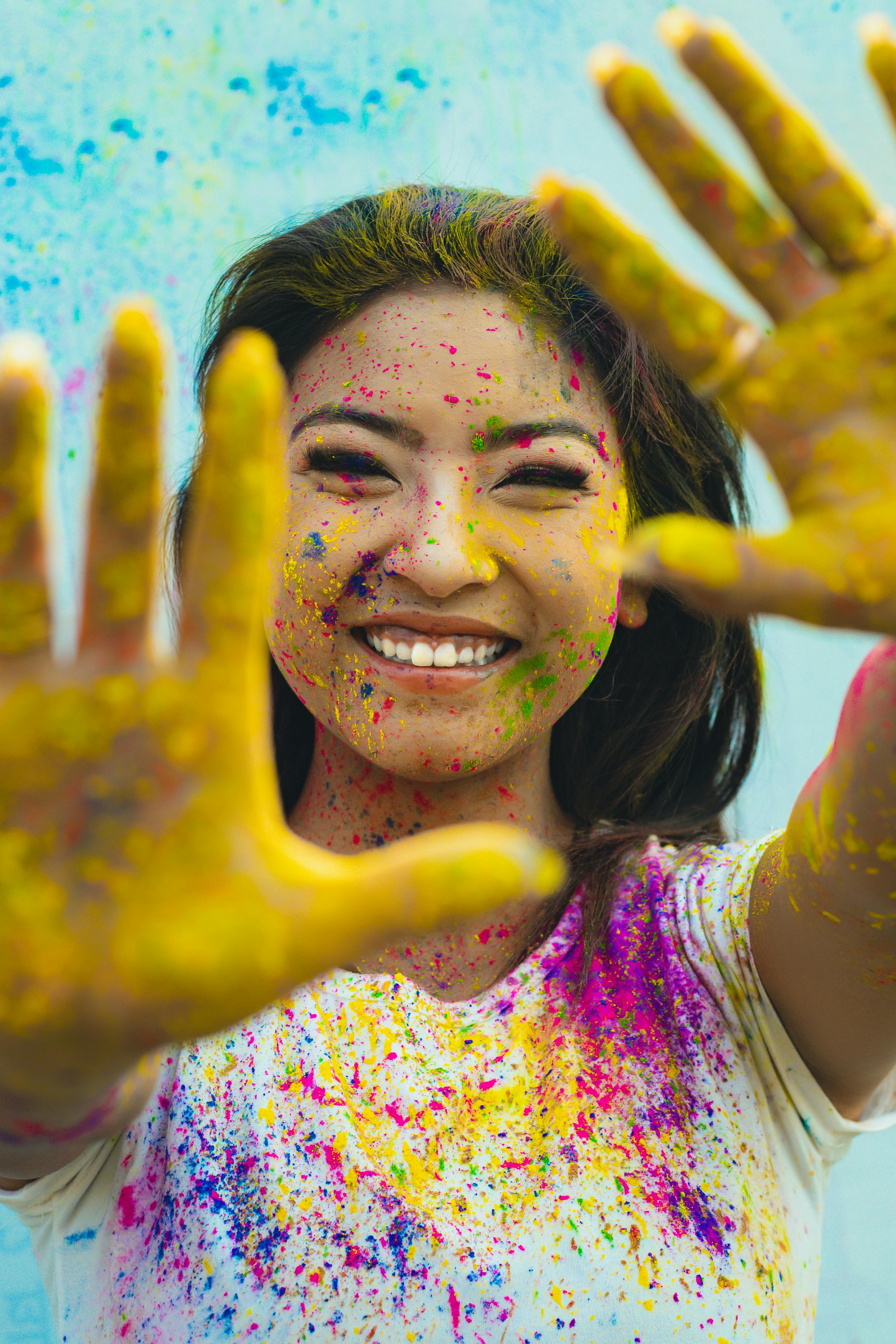 Holi Powder Photography