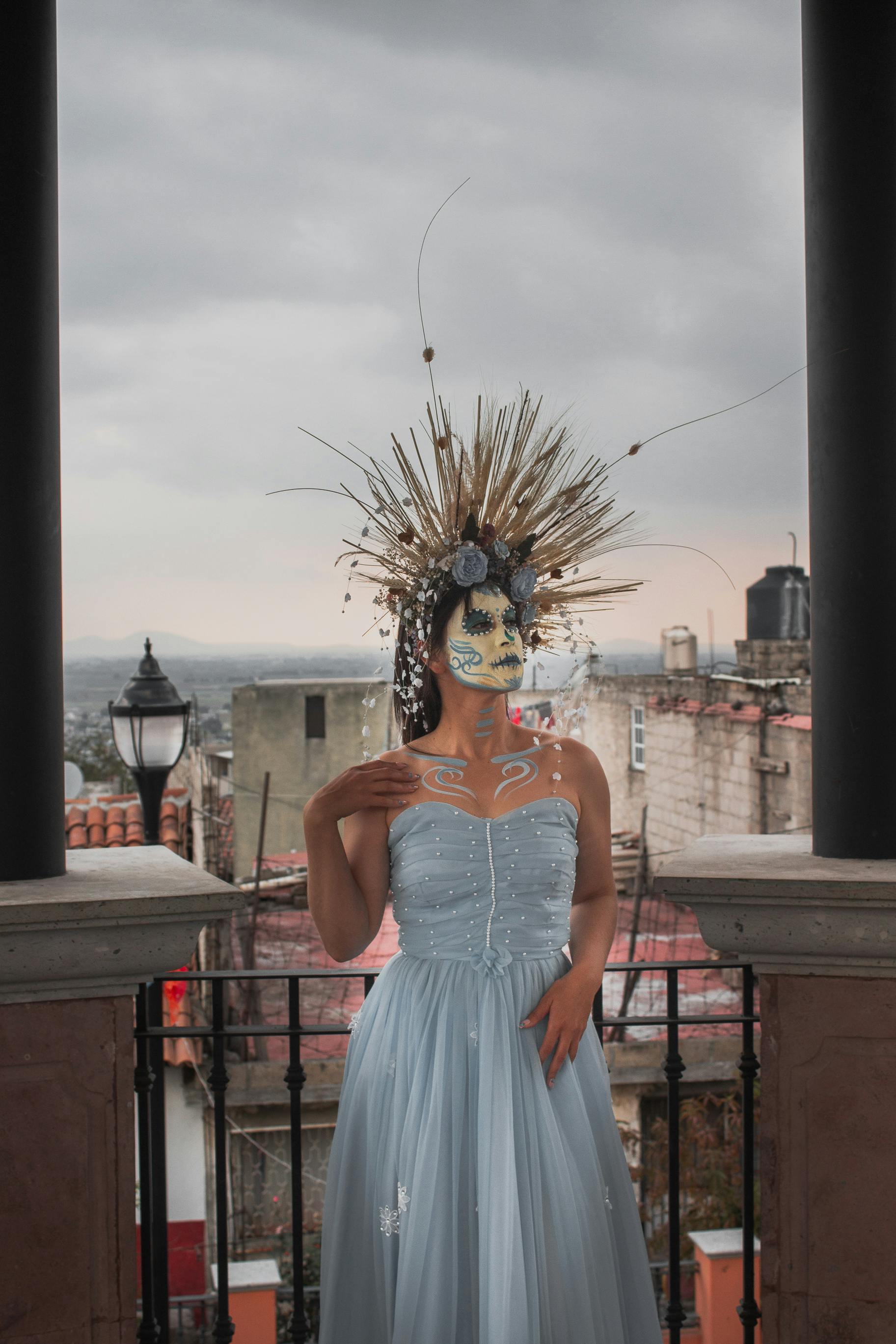 Woman Standing by the Railing · Free Stock Photo