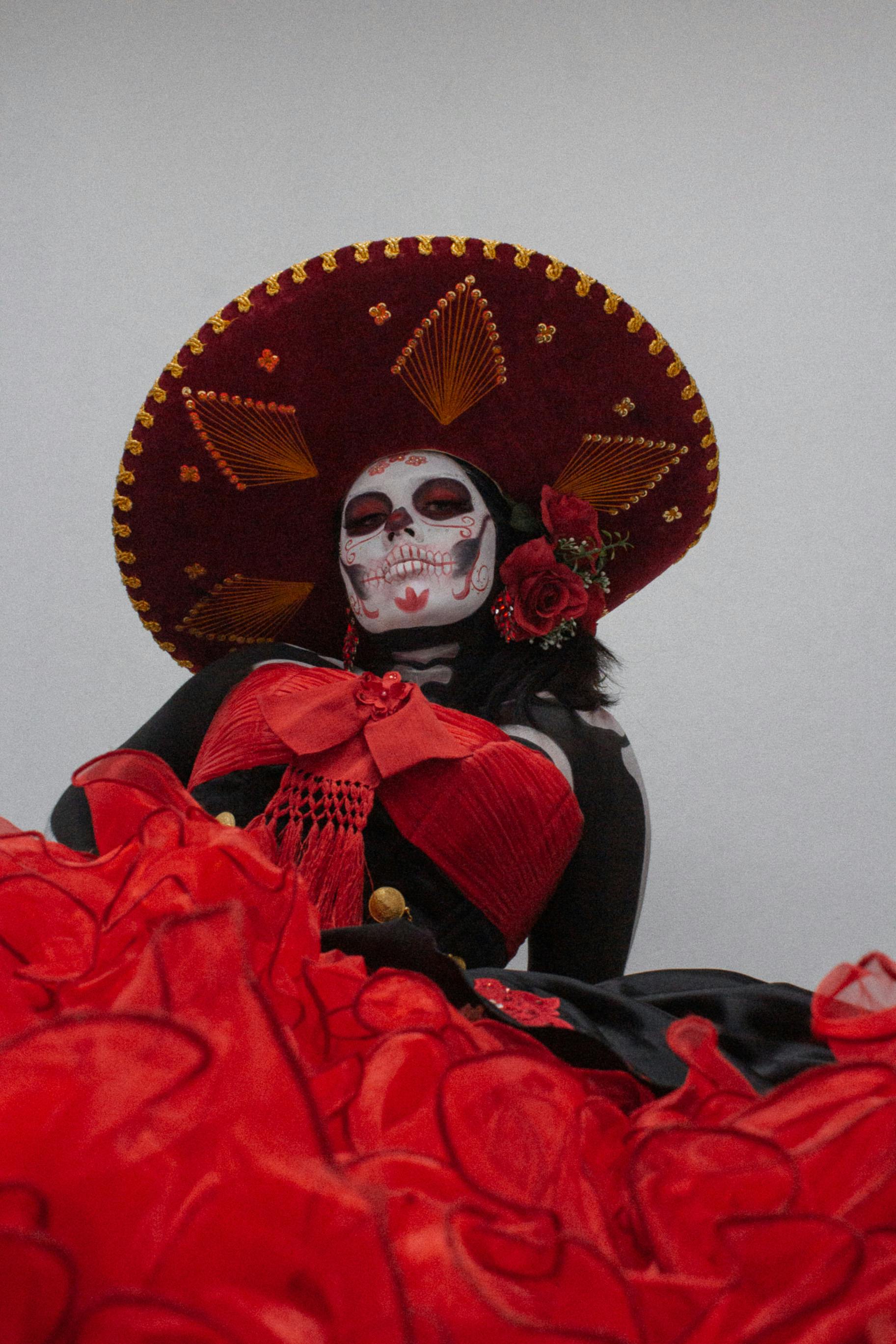 Woman Celebrating Day of the Dead · Free Stock Photo