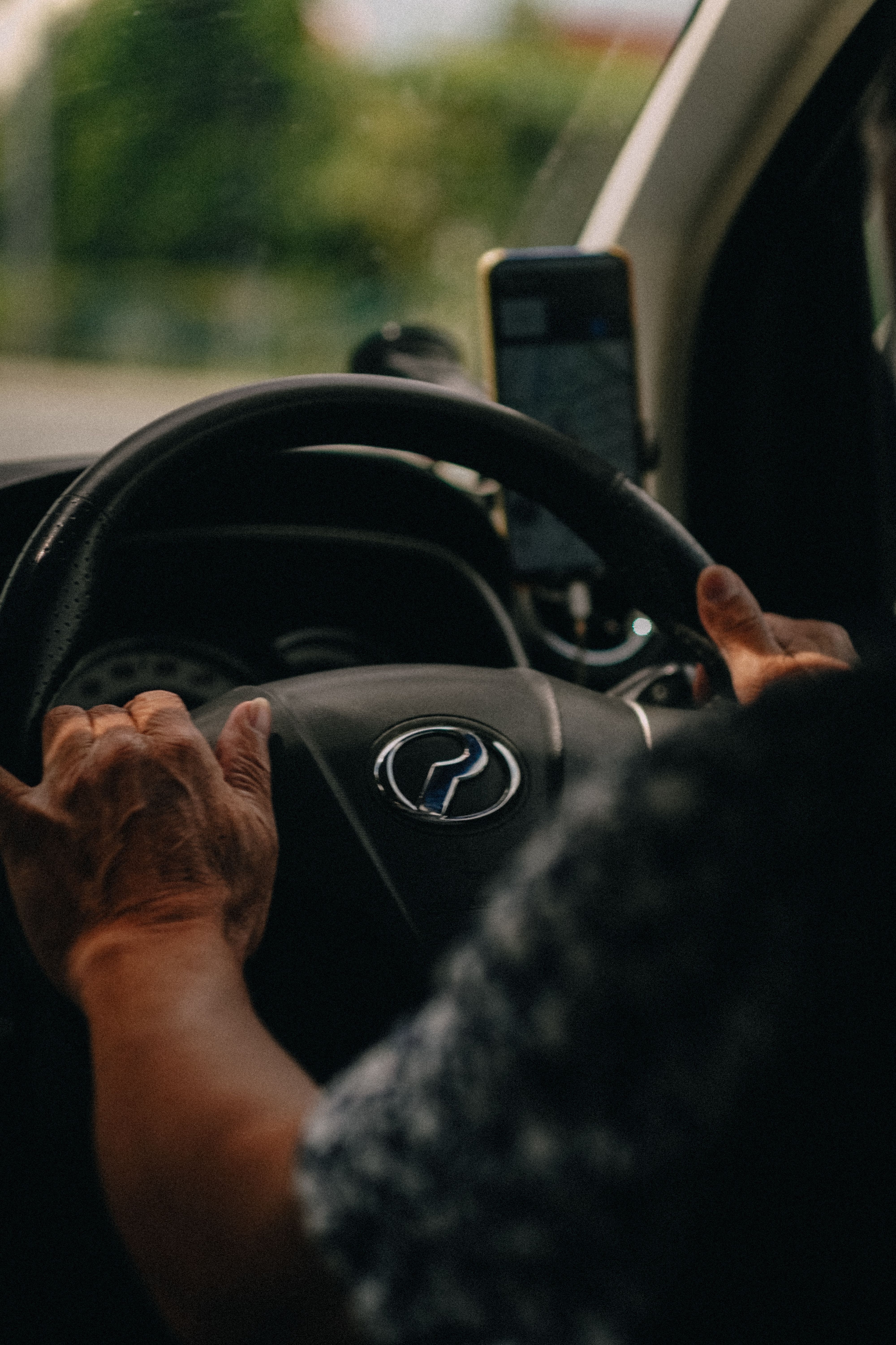 A Person Driving a Car · Free Stock Photo