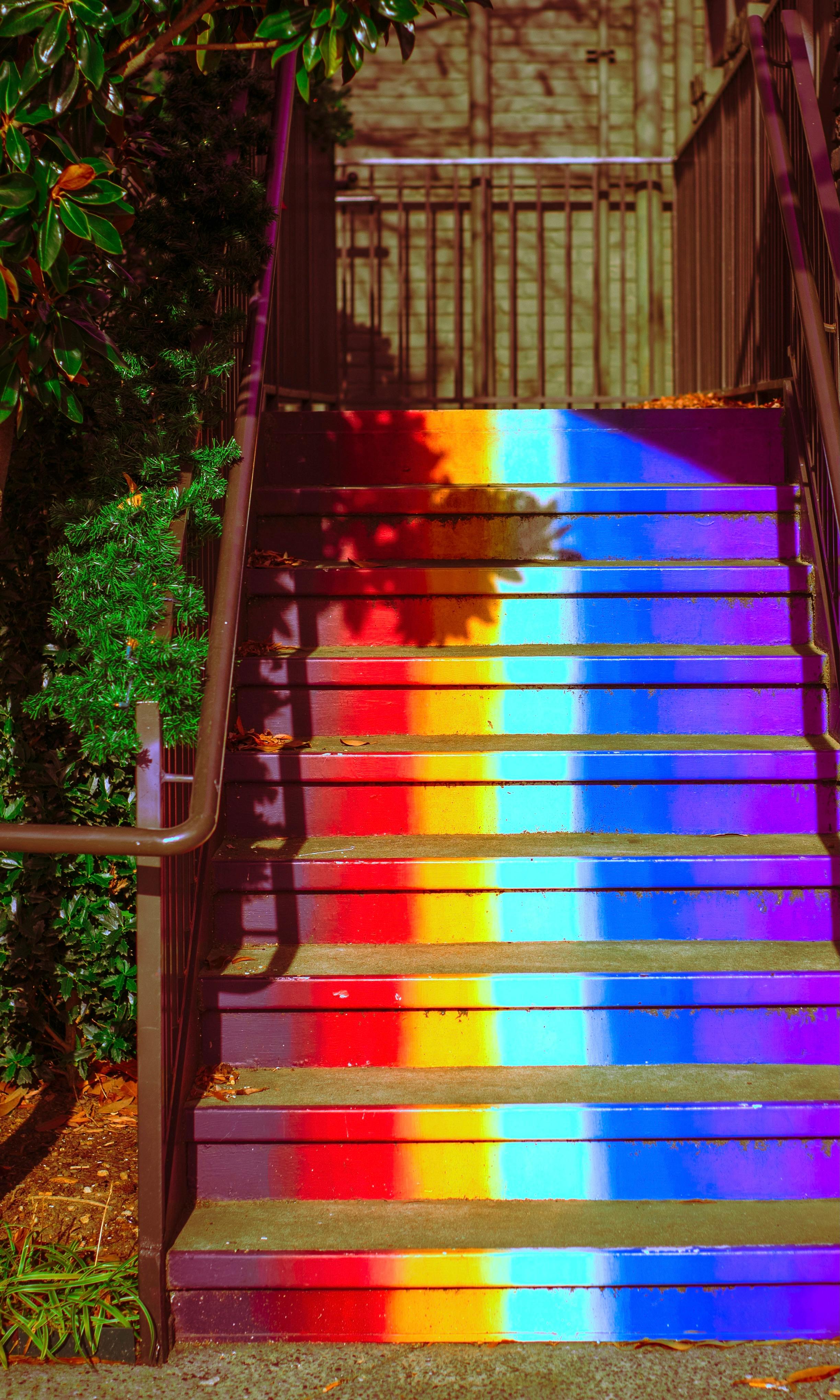 Rainbow Steps Photos, Download The BEST Free Rainbow Steps Stock Photos ...