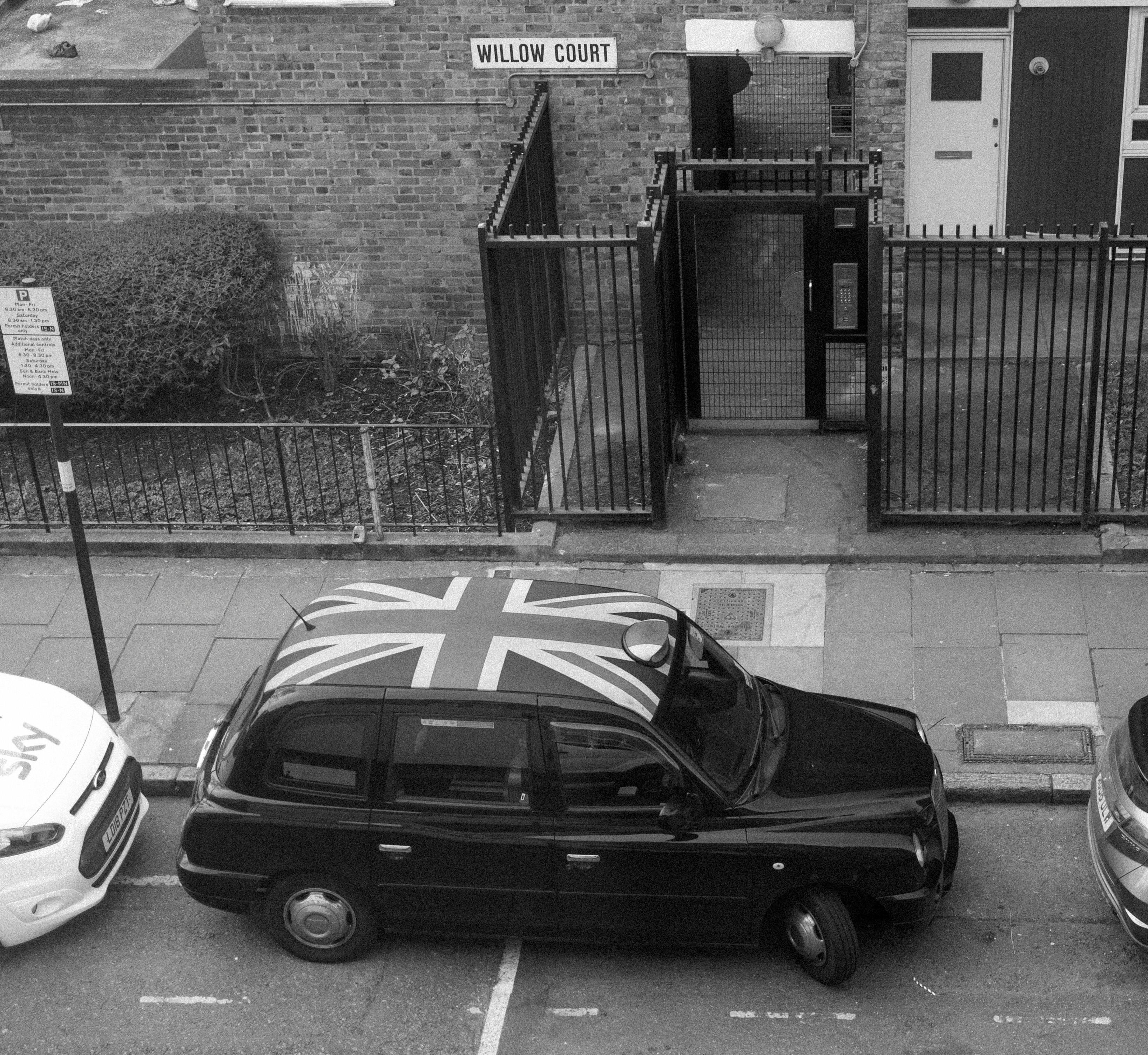 Purple Foot Bridge · Free Stock Photo