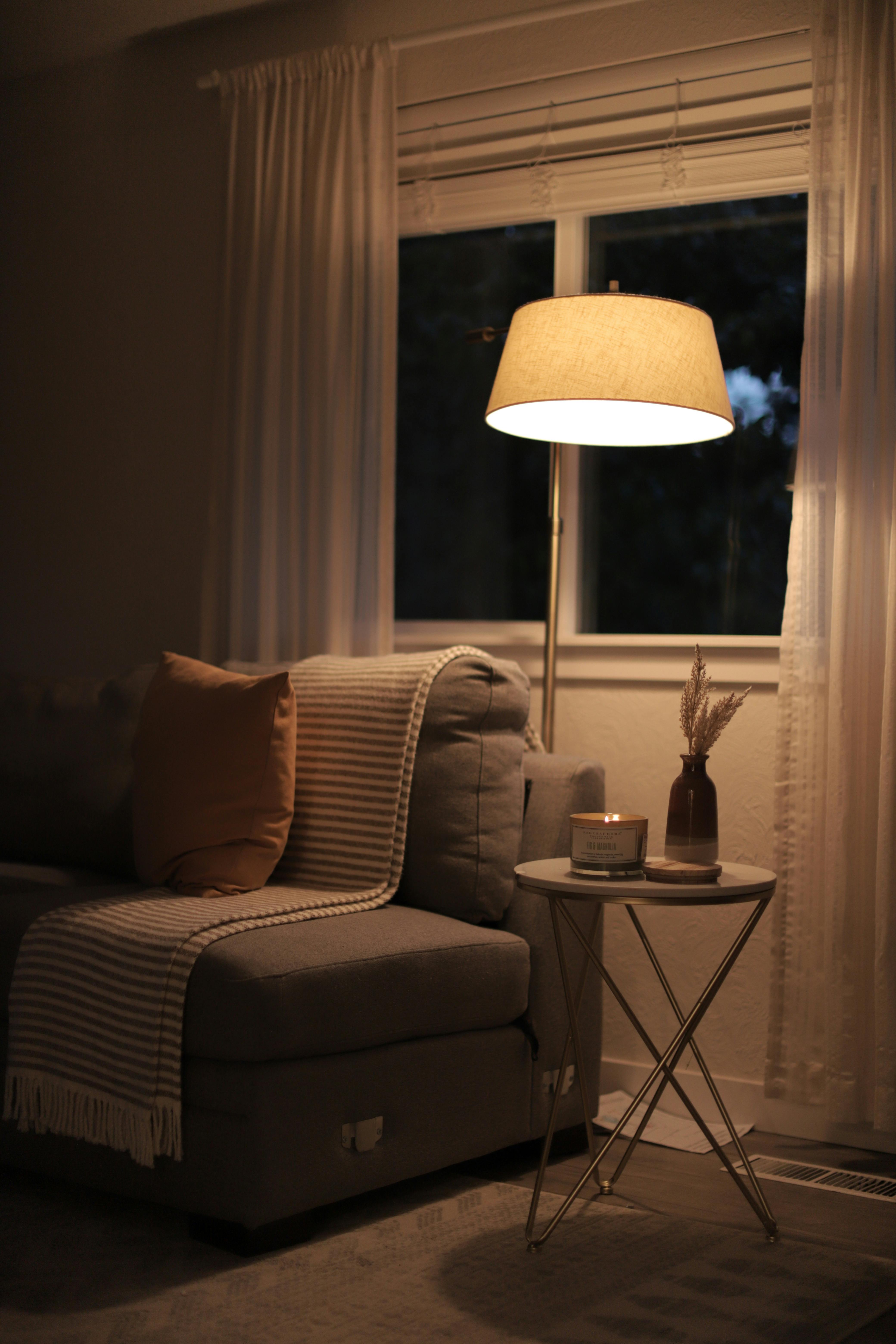 Floor Lamp beside Window · Free Stock Photo