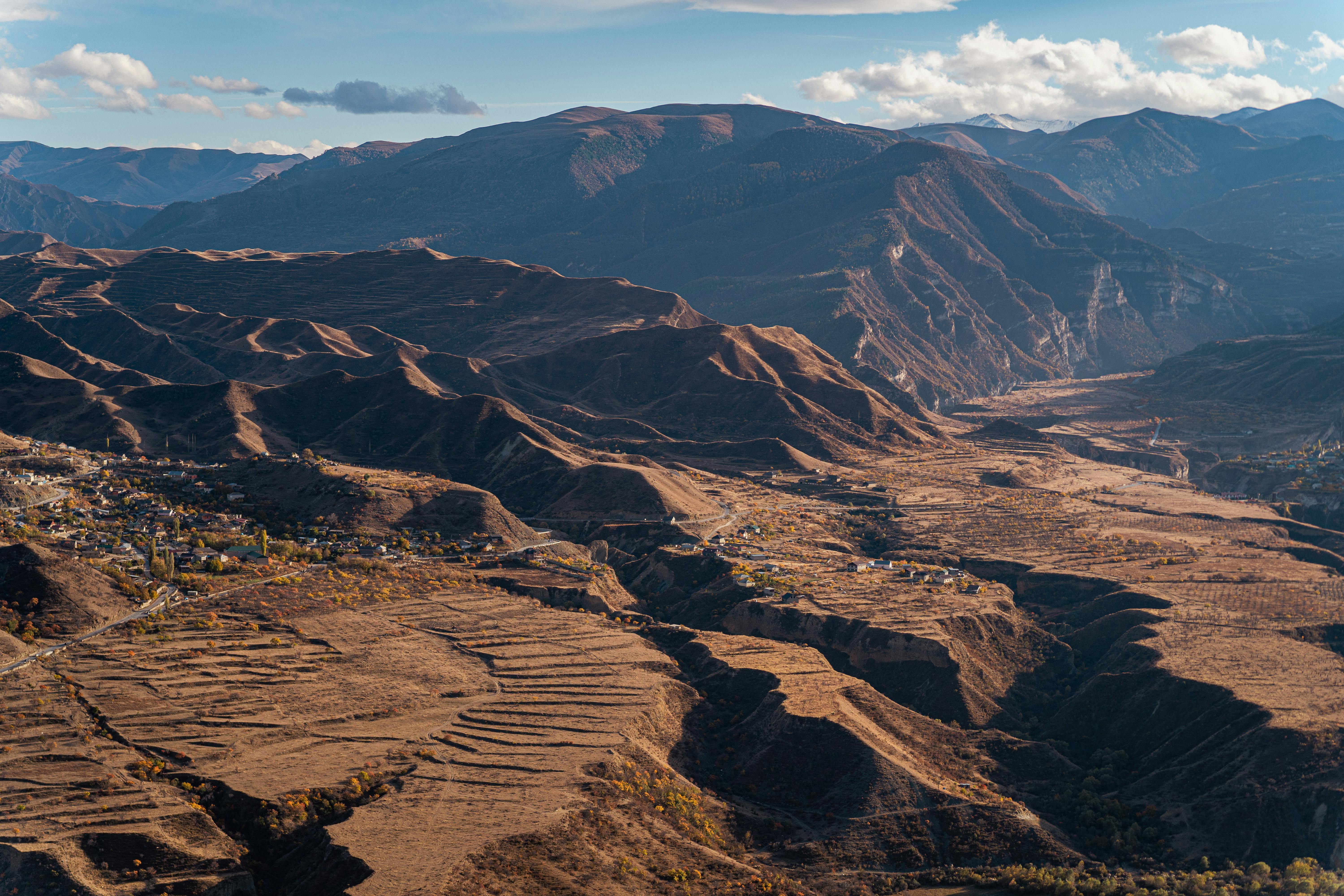 Scenic Photo of Dry Mountains · Free Stock Photo