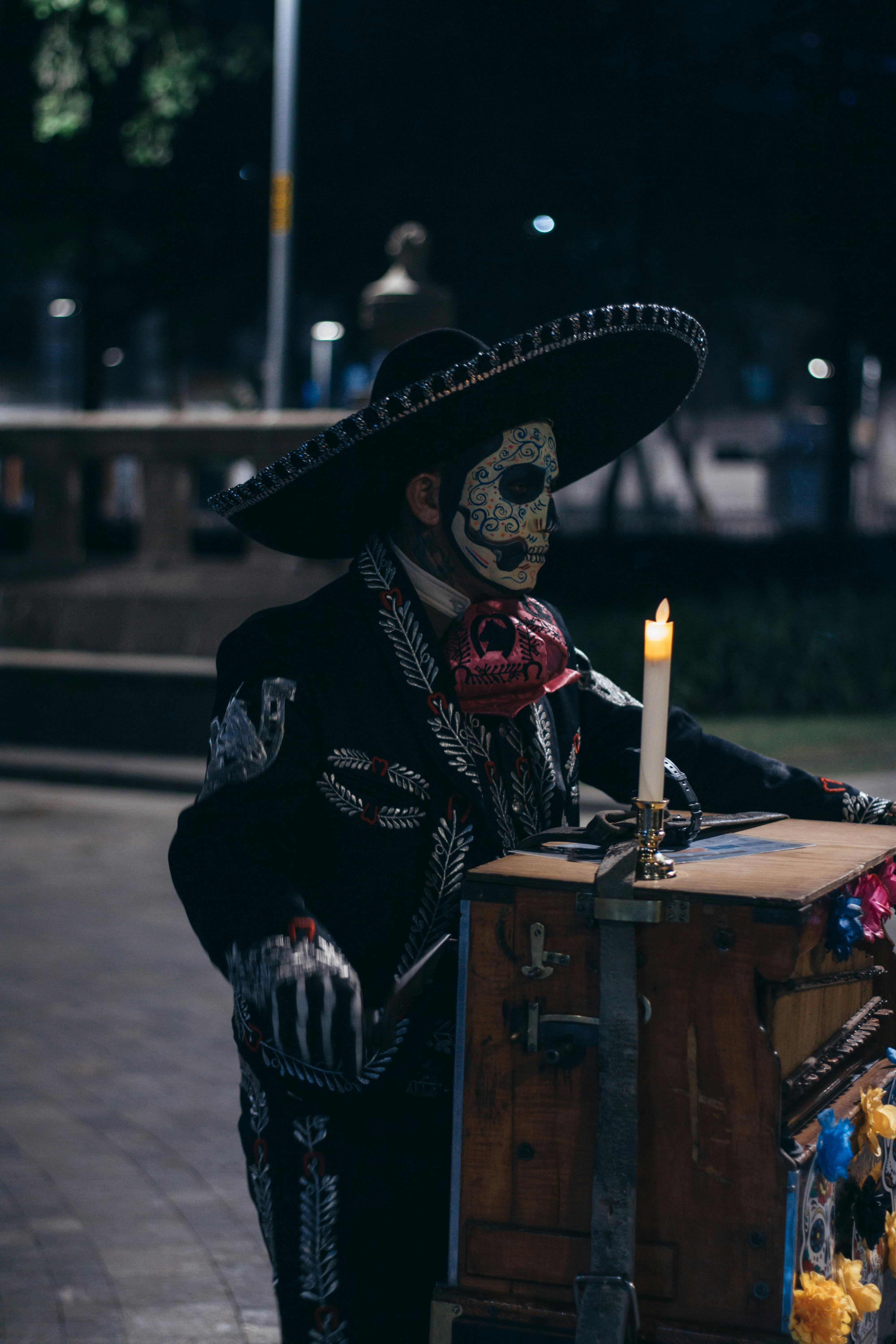Woman in Traditional Costume to Celebrate the Day of the Dead · Free ...